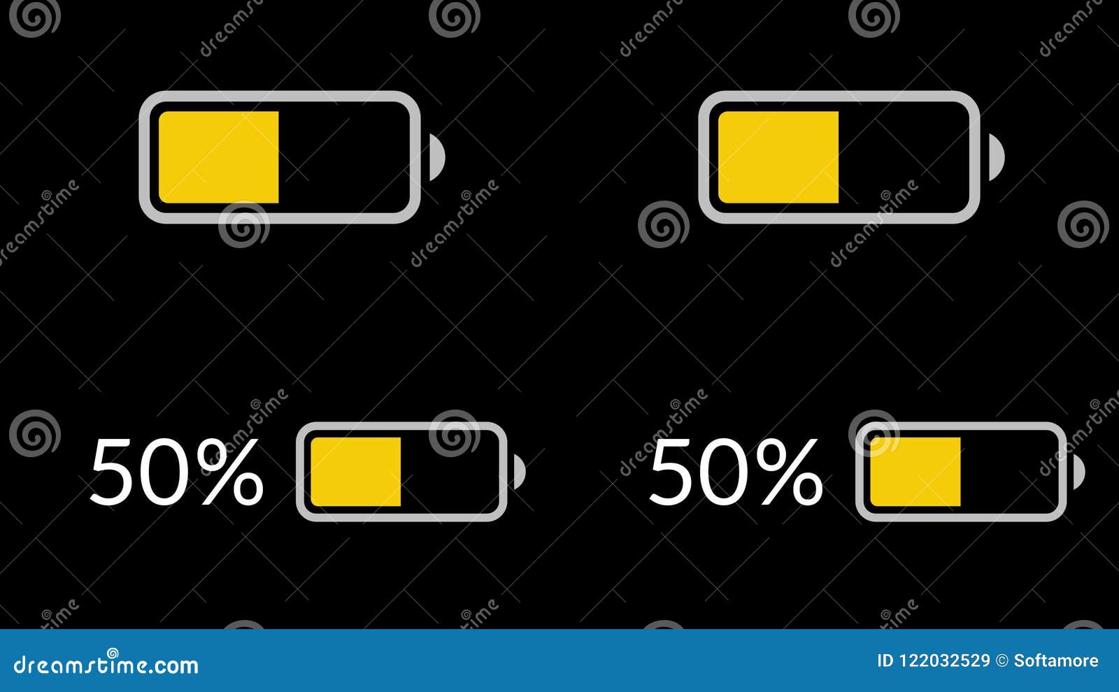 Battery Charge, Battery Discharge. Loop Animation Stock Video - Video ...