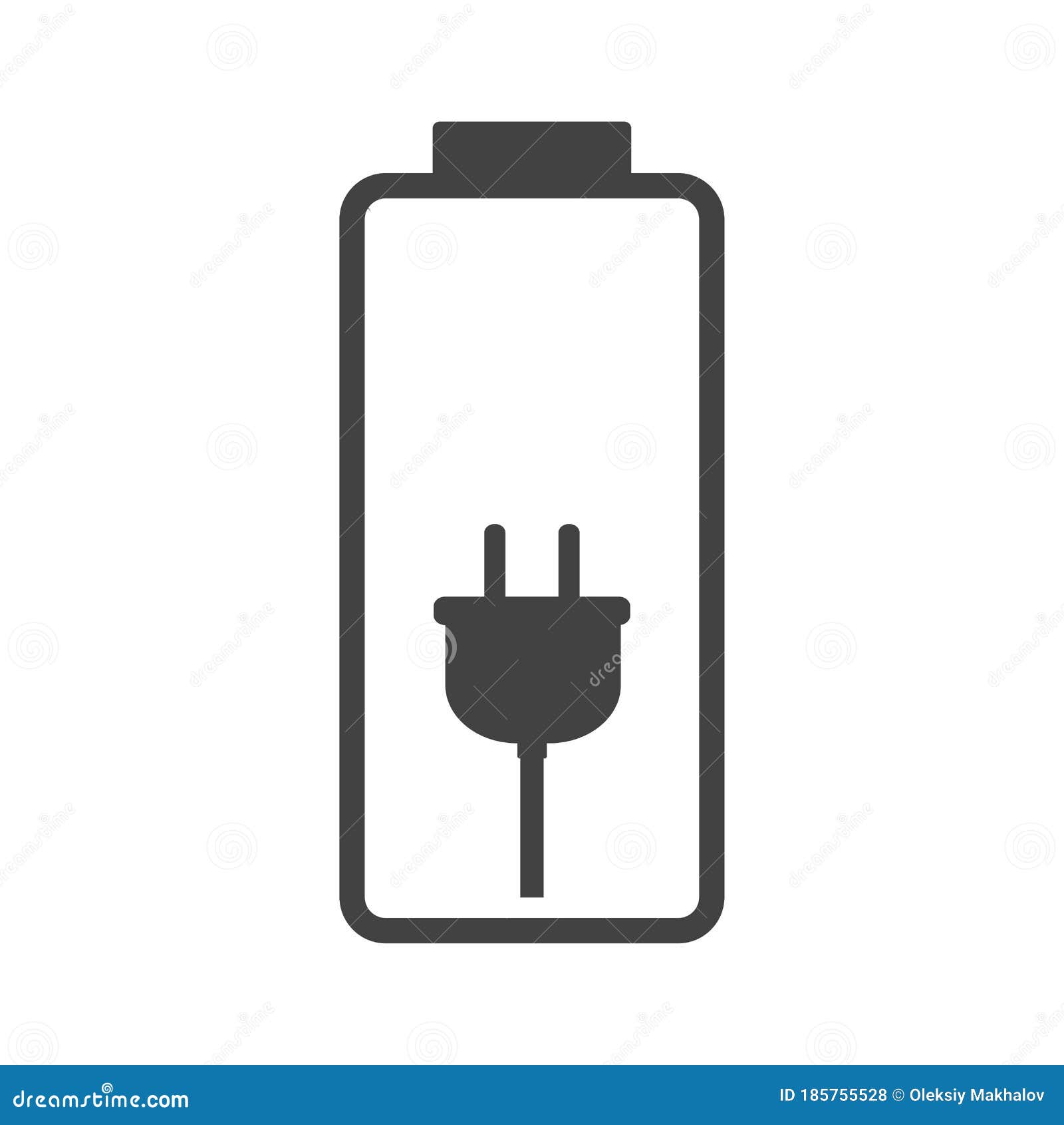 Battery Charge Level Indicator Bar Icon, Full, Empty or Loading on ...