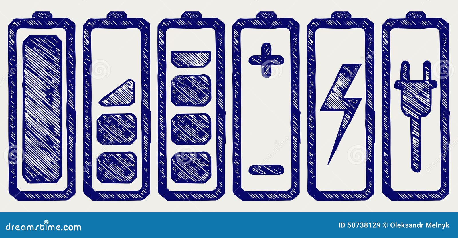 Battery Charge Indicator Animation. Rechargeable Batteries Charging ...