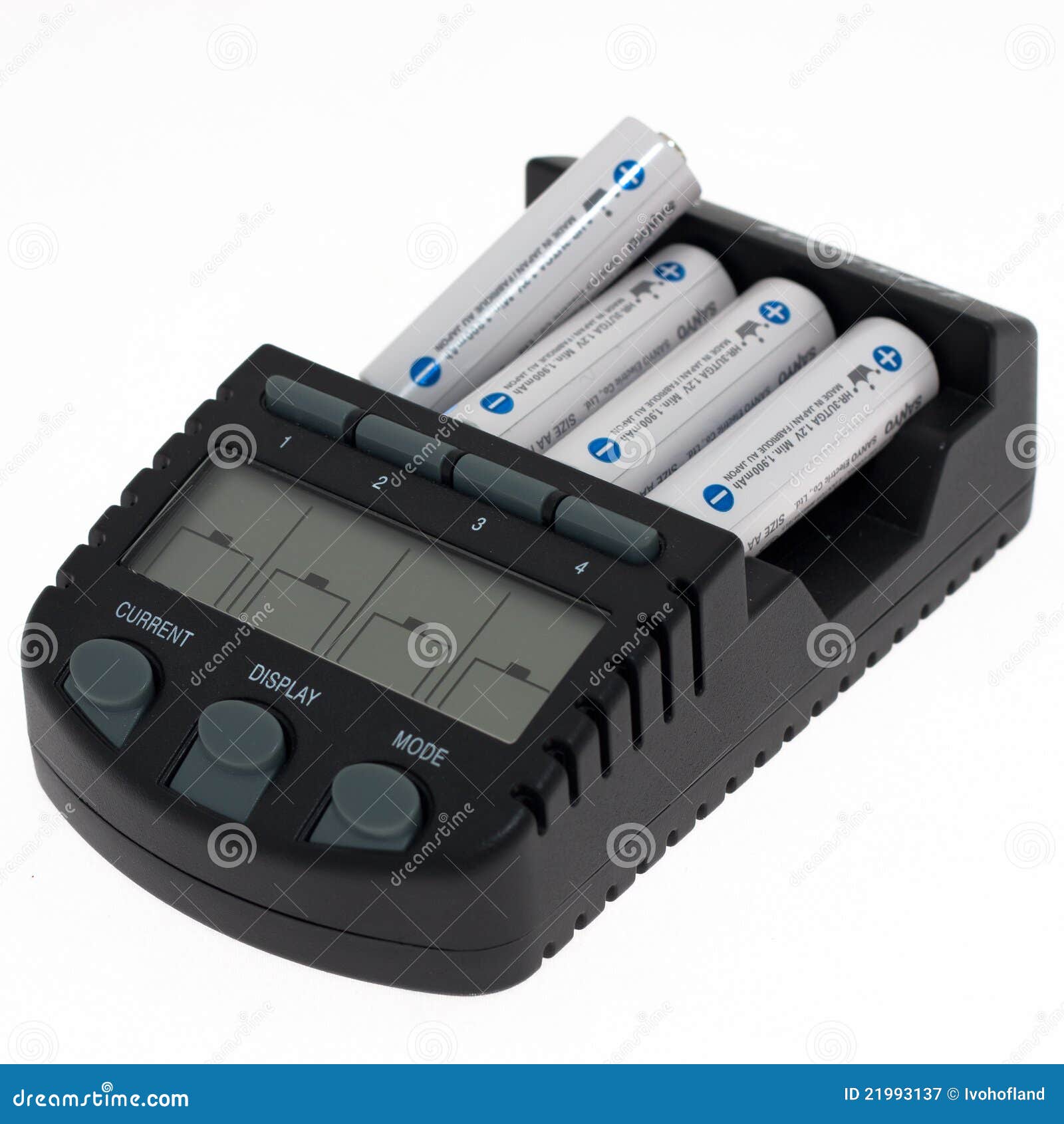 Battery charger stock image. Image of electronics, battery - 21993137