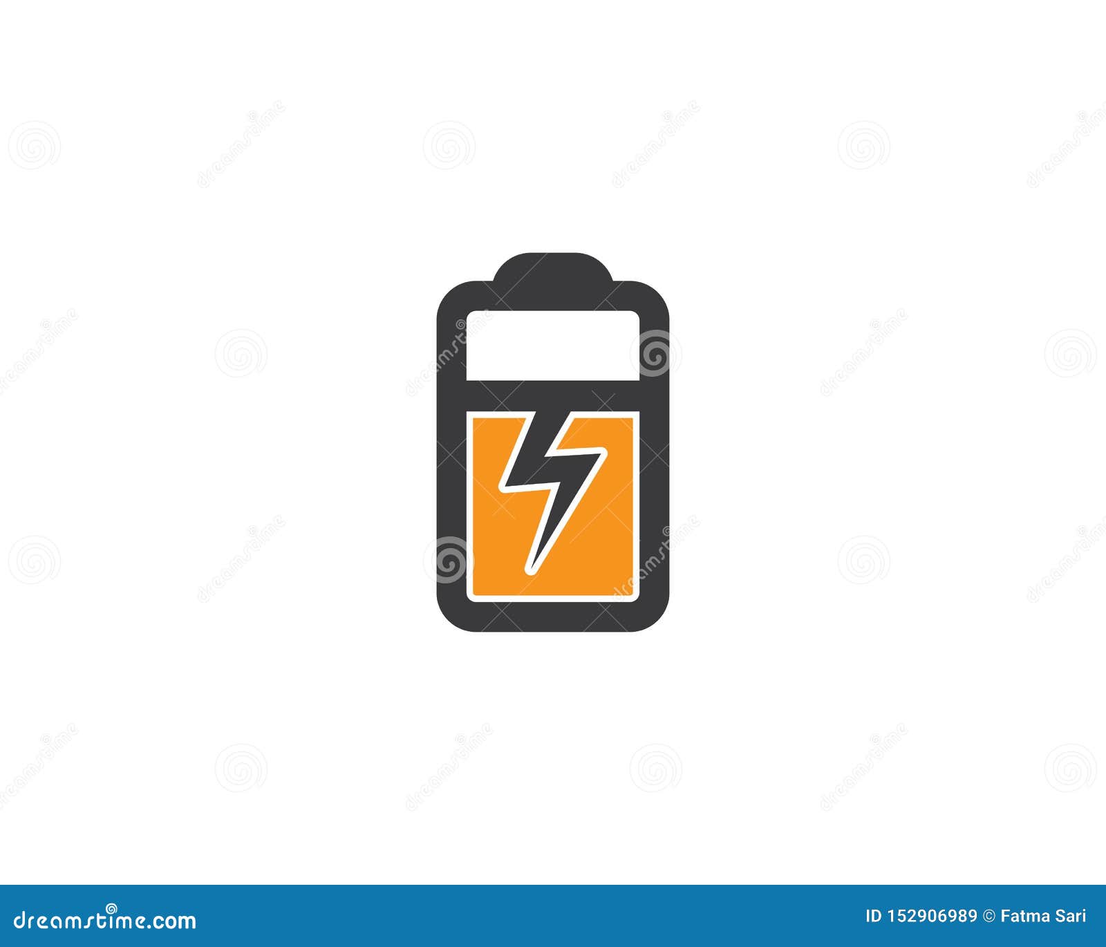 Battery charger logo stock vector. Illustration of power - 152906989