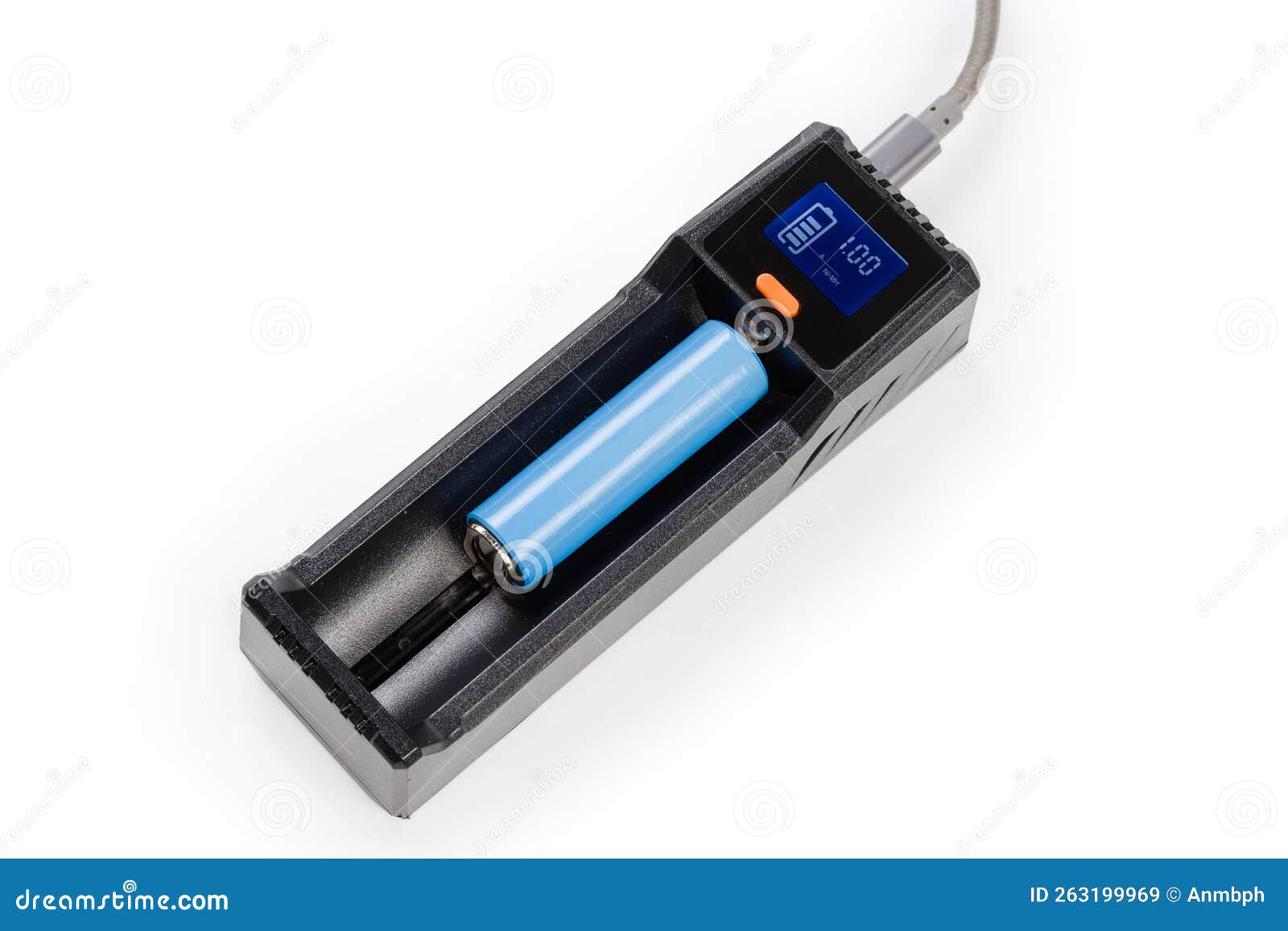 Battery Charger for Rechargeable Batteries Different Types during ...