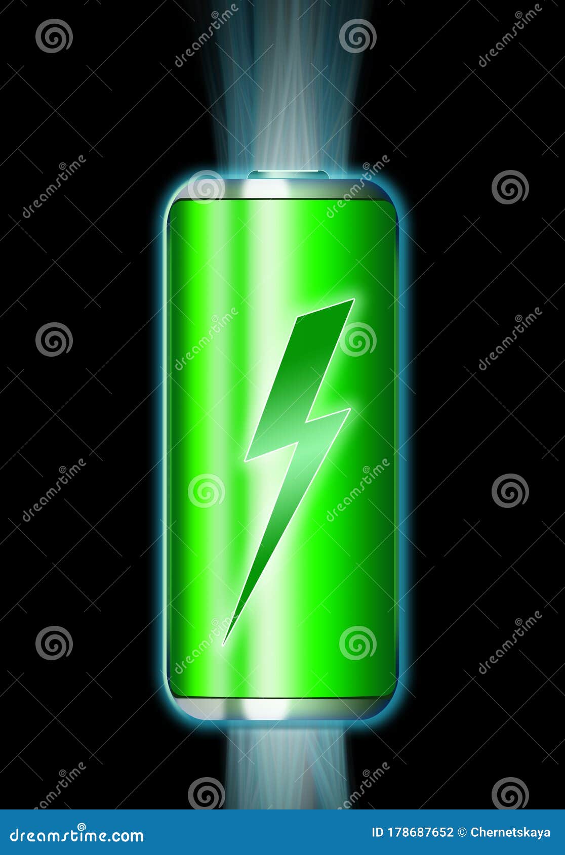Battery Charging Icon on Background. Illustration Stock Illustration ...