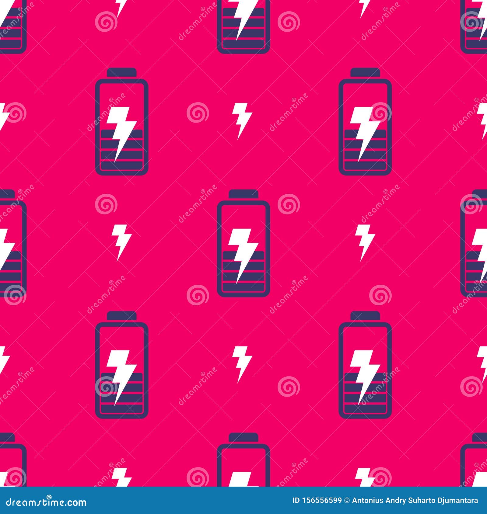 Dark Blue Battery Charging Symbol Stock Vector - Illustration of ...