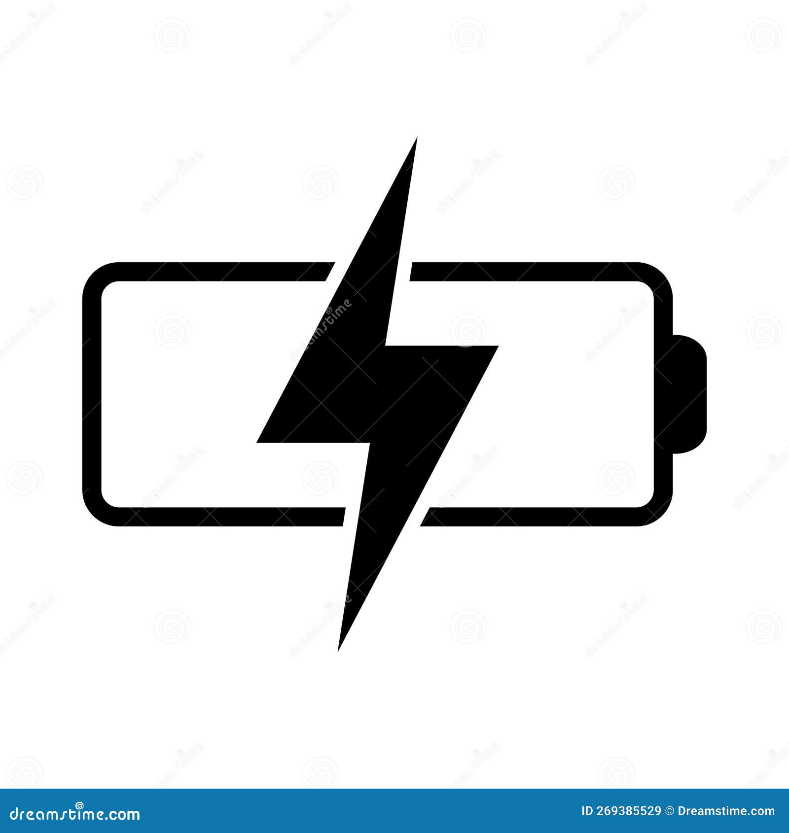 Battery Charging UI Icon. Battery Charge Indicator Icon Stock Vector ...
