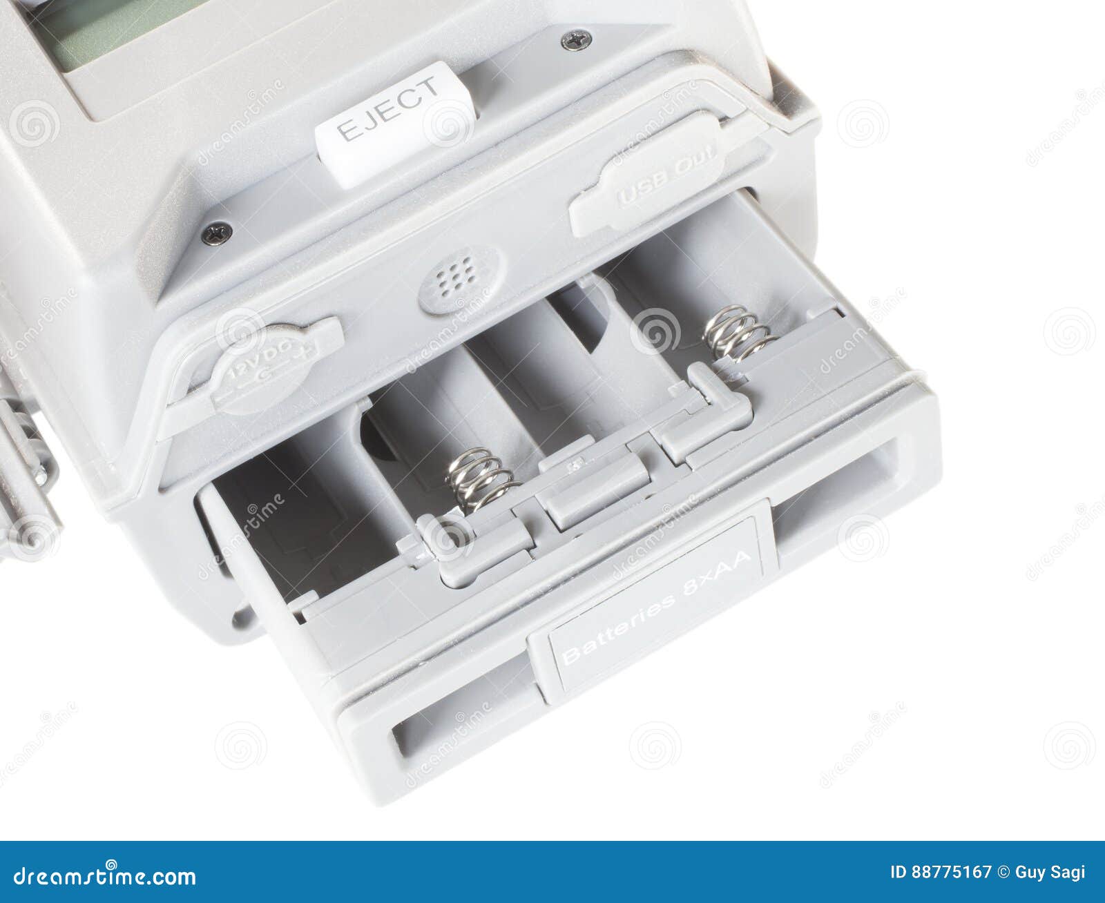 Battery compartment stock image. Image of camera, isolated - 88775167