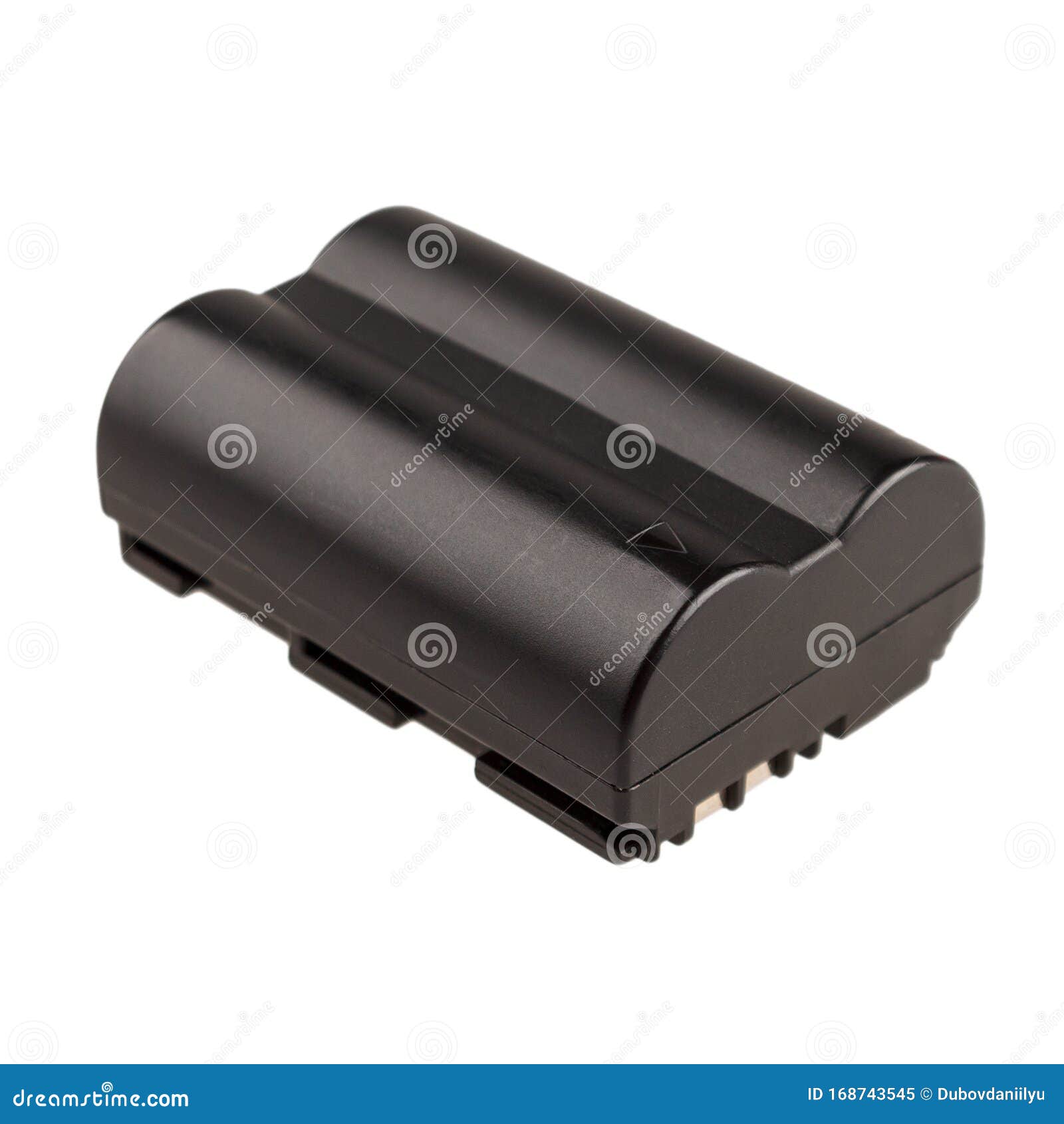 Battery for Digital Camera Isolated Stock Image - Image of energy ...