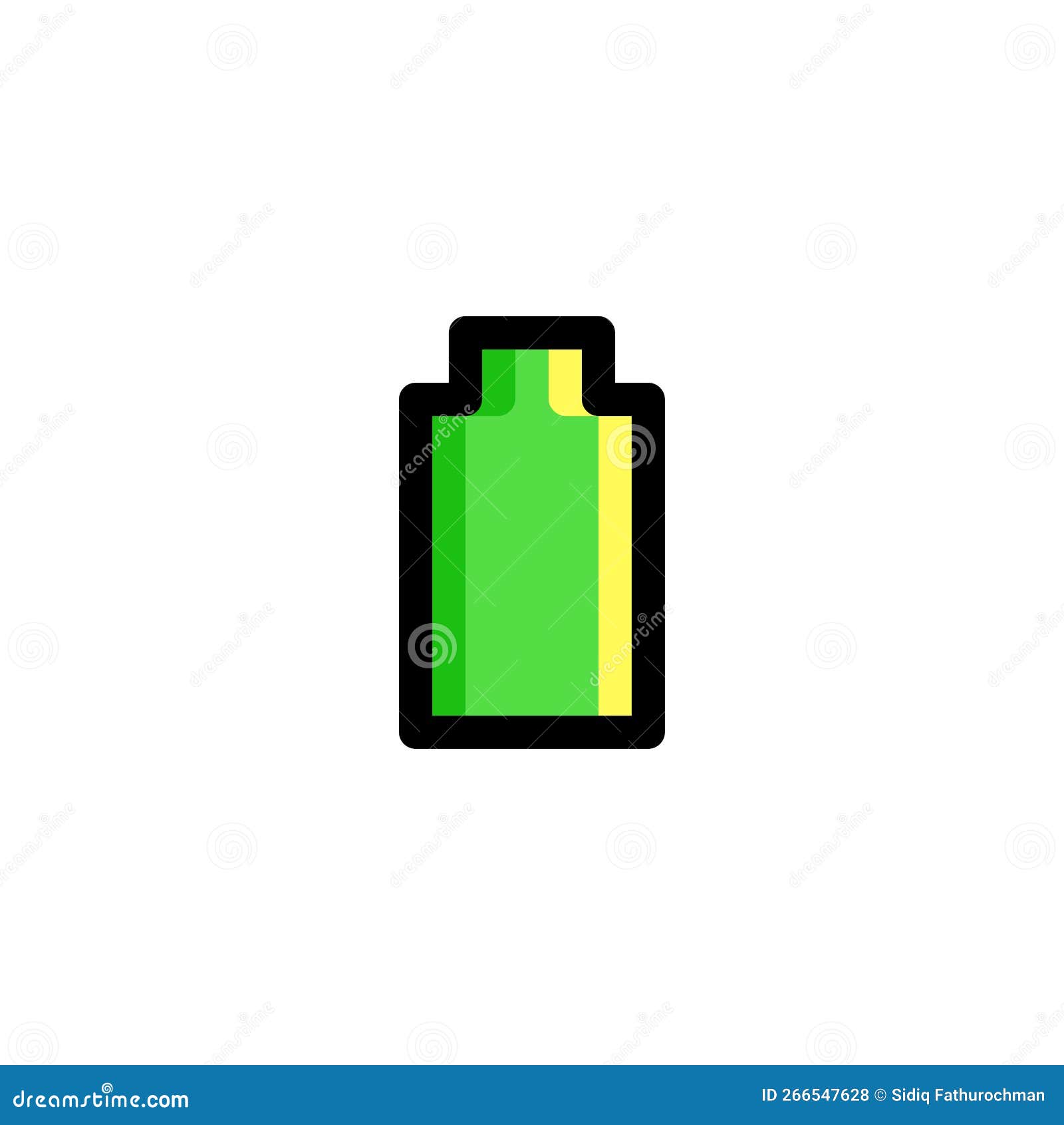 Full Capacity Message Symbol Vector Illustration | CartoonDealer.com ...