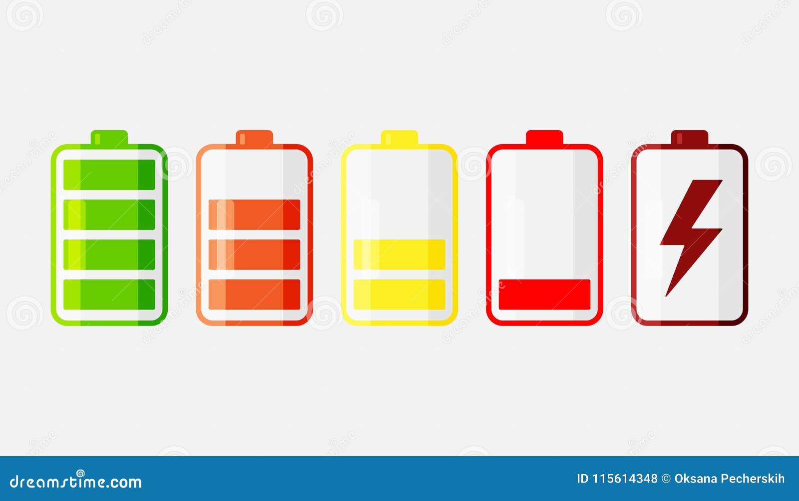 Battery Icon Color Battery Icon Stock Illustrations – 24,570 Battery ...