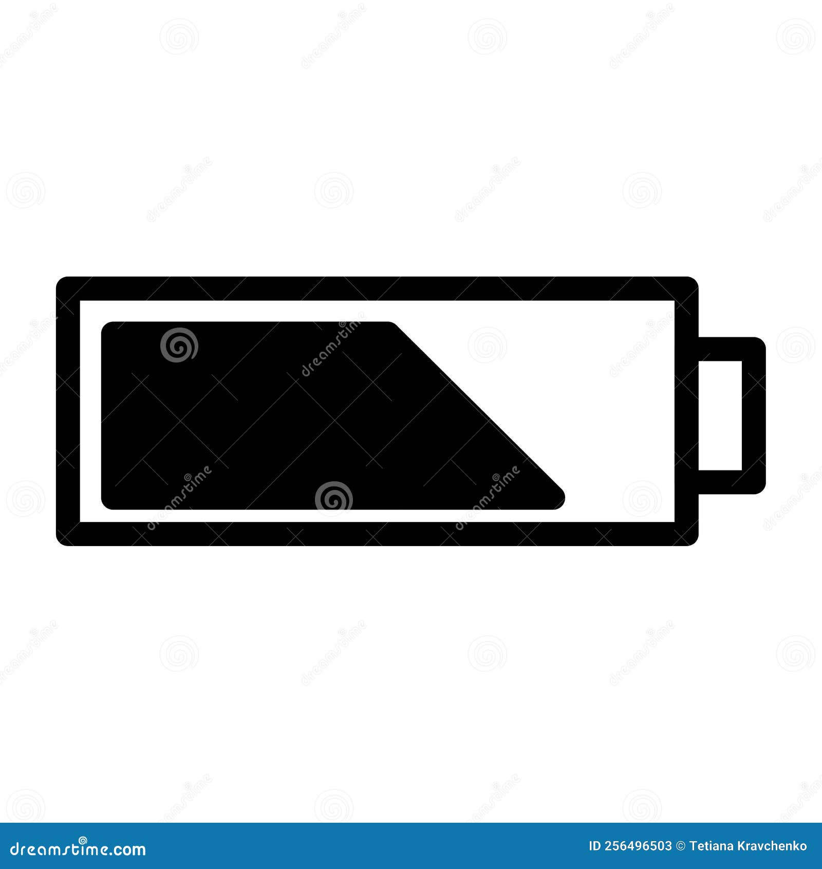 Battery Icon. Electric Power. Vector Illustration. Stock Image Stock ...