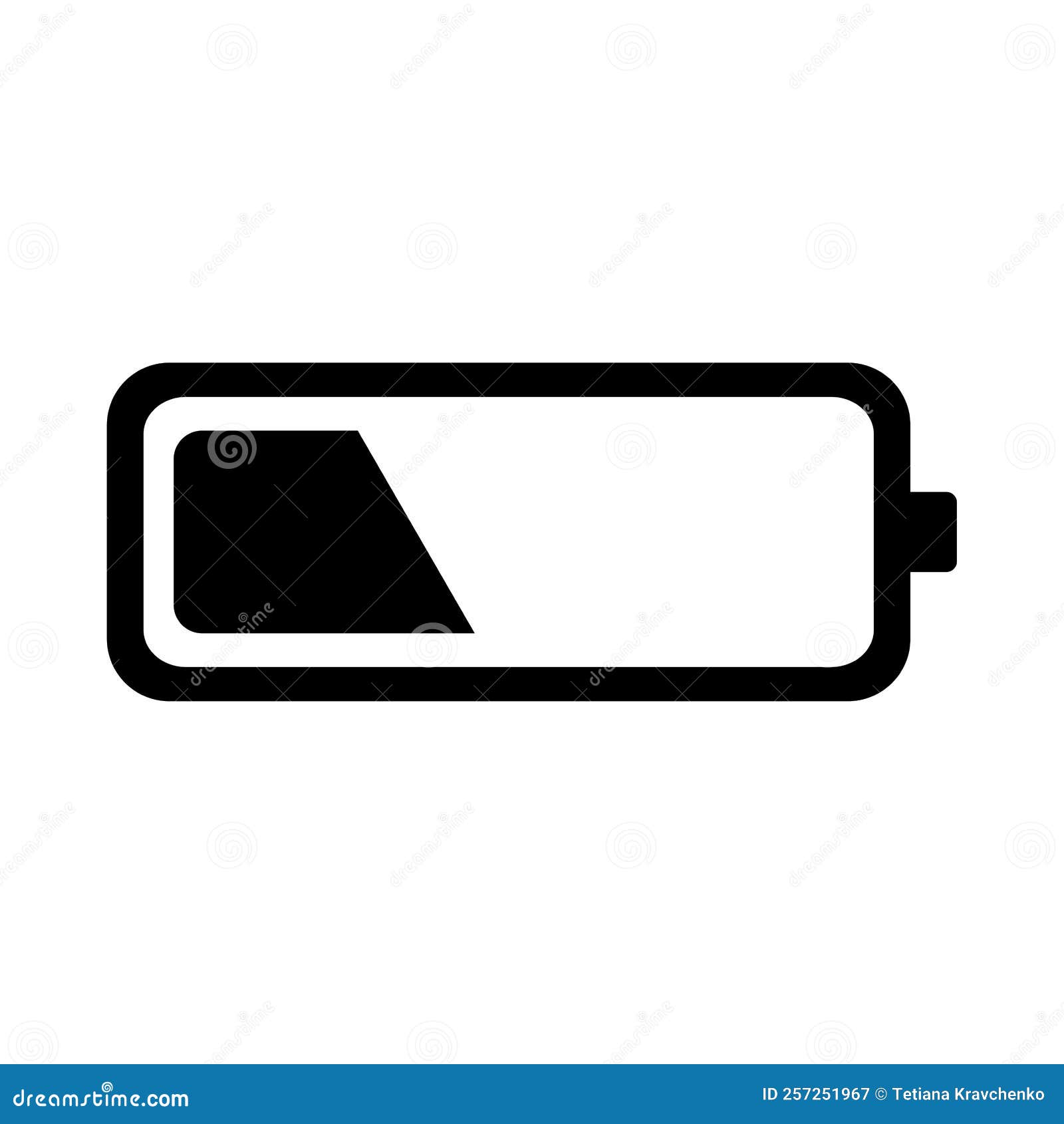 Battery Icon. Electric Power. Vector Illustration. Stock Image Stock ...