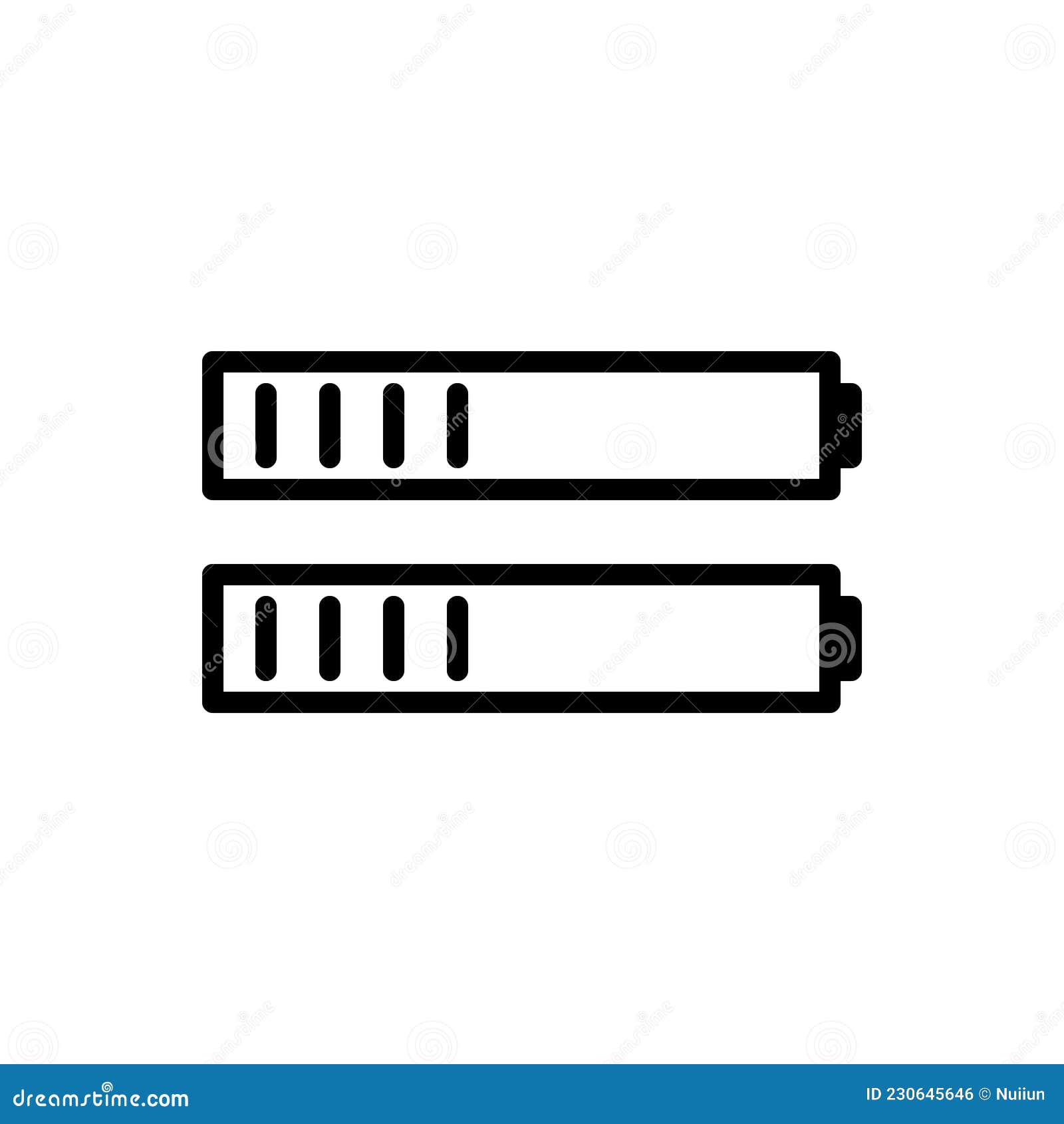 Battery Icon, Electric Battery Vector Illustration Stock Vector ...