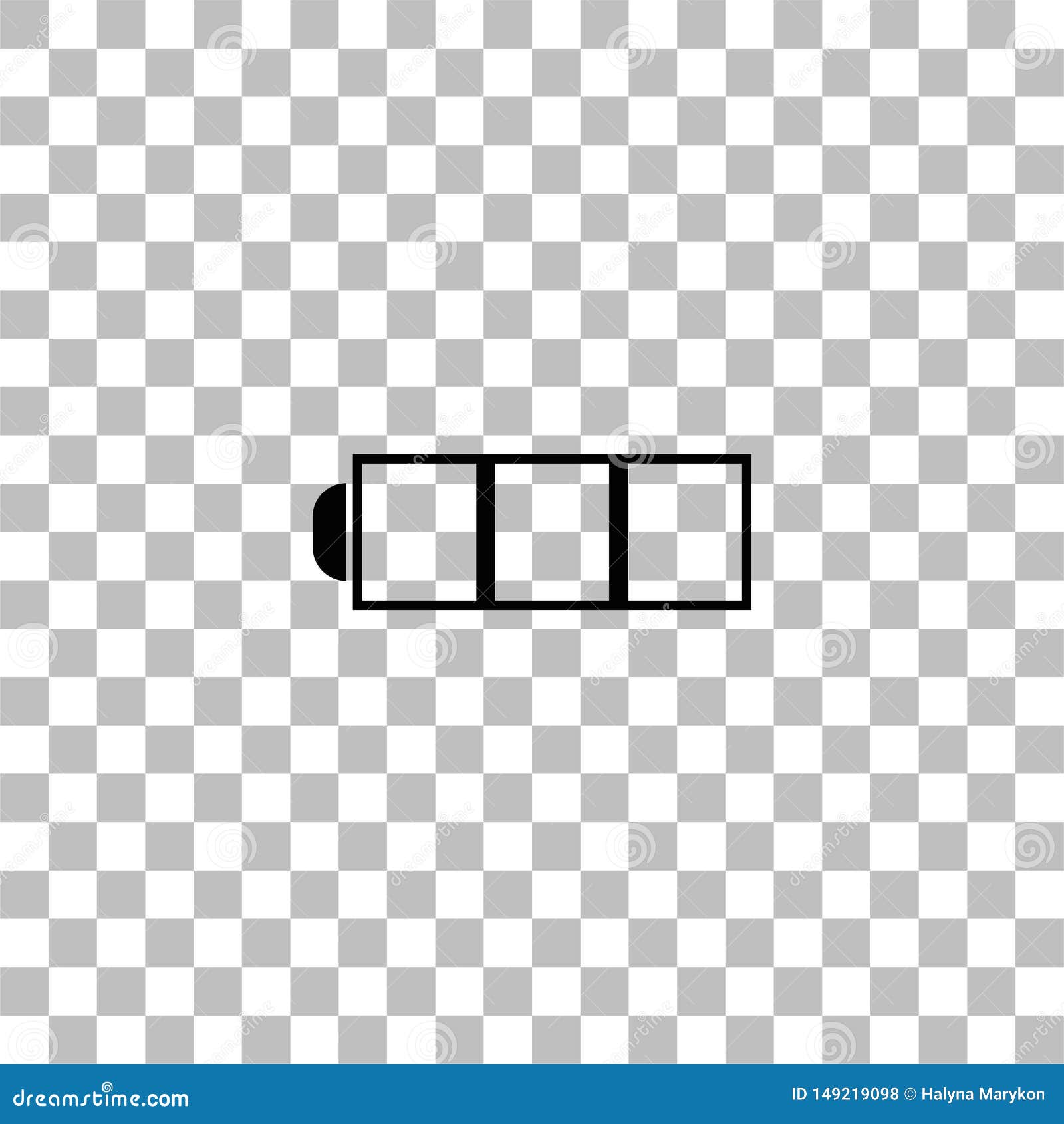 Battery icon flat stock vector. Illustration of electrical - 149219098