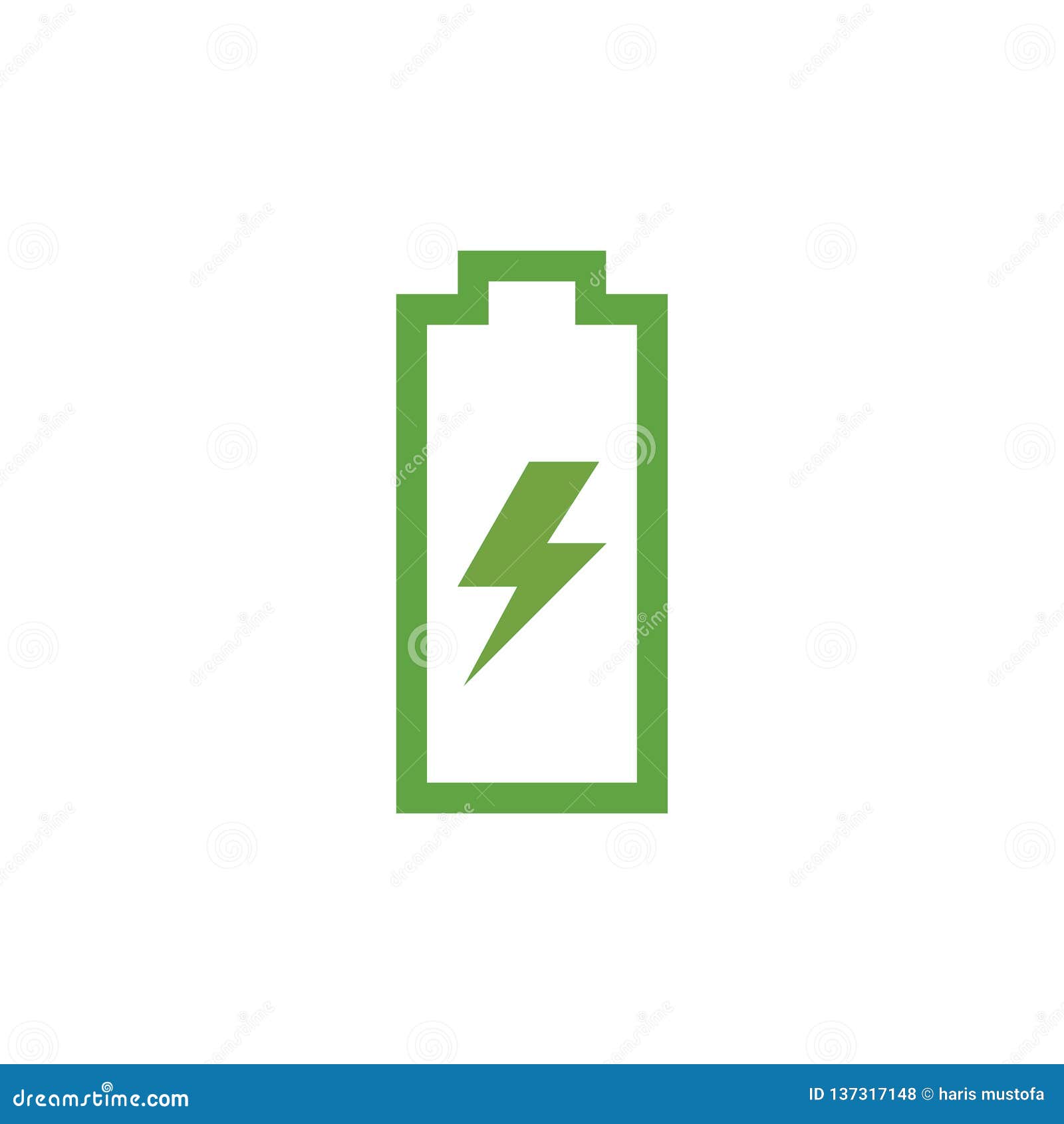 Battery Icon Graphic Design Template Vector Stock Vector - Illustration ...