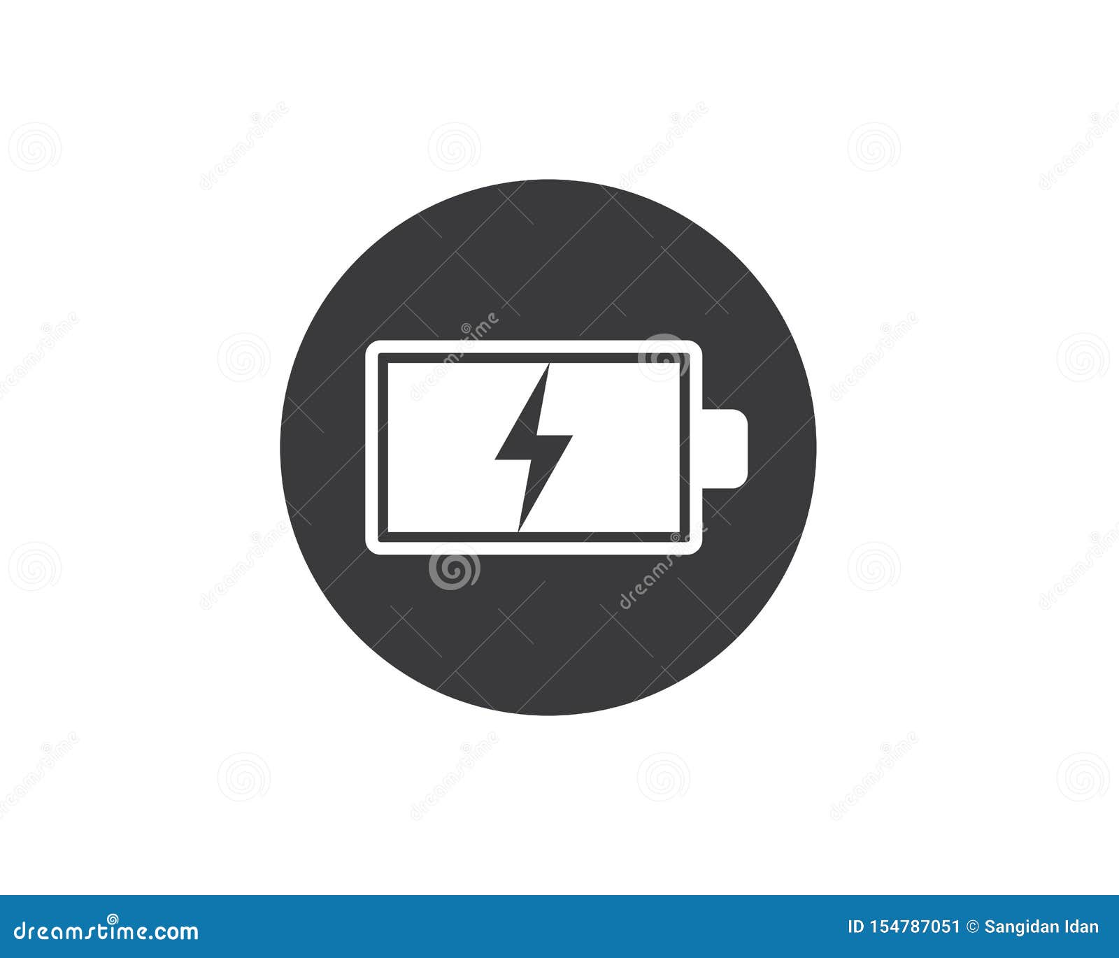 Battery Icon Logo Illustration Vector Stock Vector - Illustration of ...