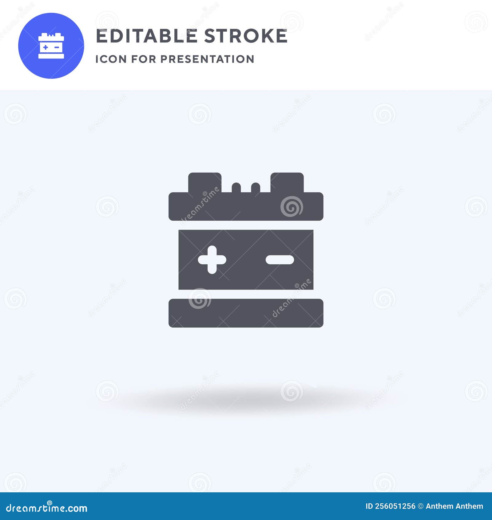 Battery Icon Vector, Filled Flat Sign, Solid Pictogram Isolated on ...