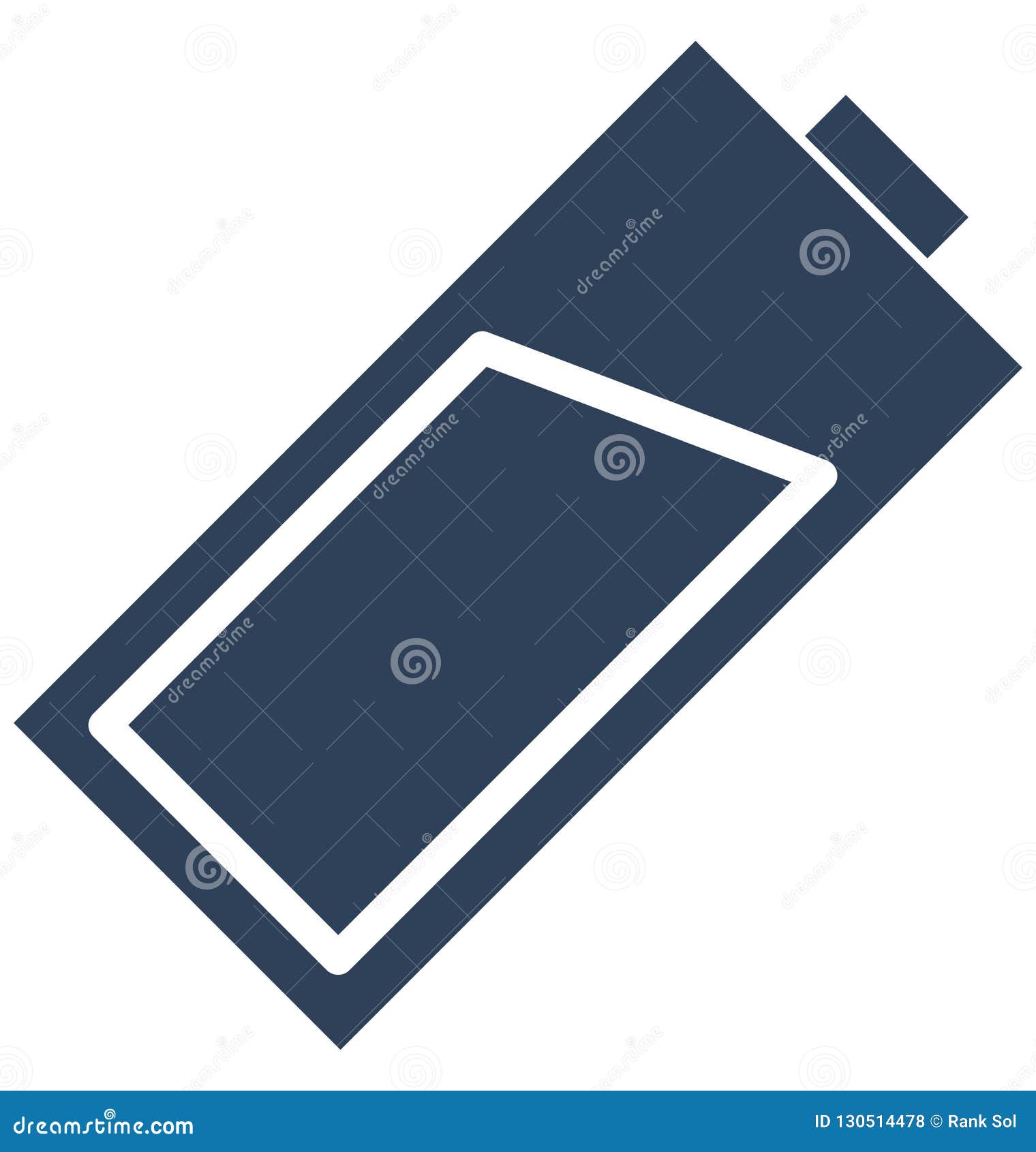 Battery Level, Battery Status Isolated Vector Icon that Can Be Easily ...