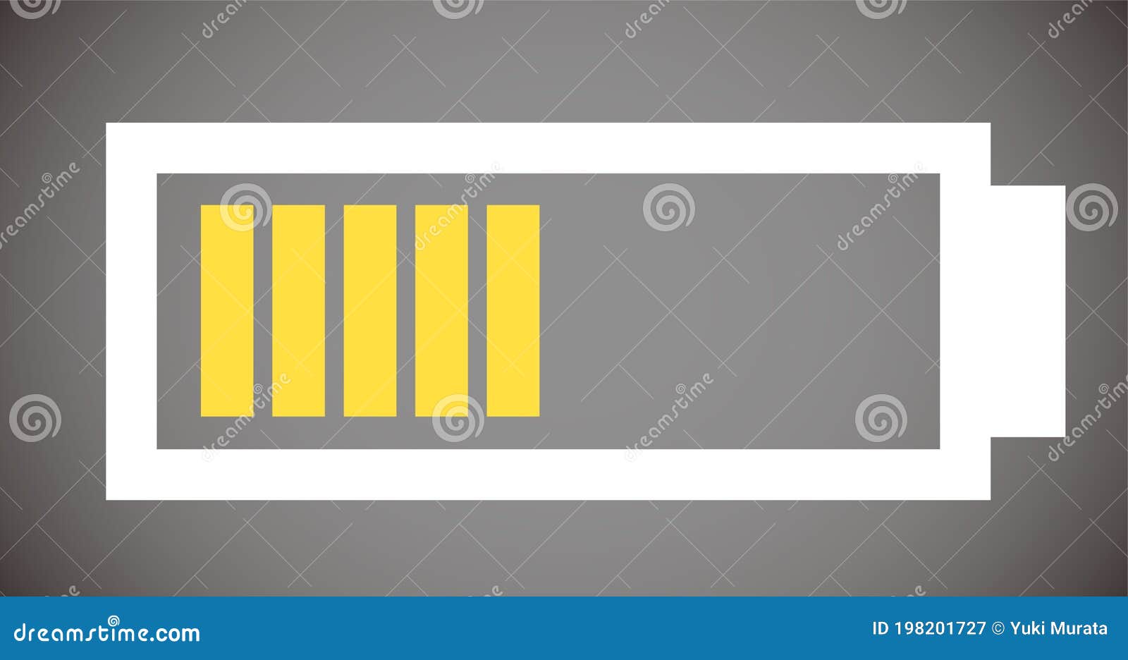 Battery level illustration stock vector. Illustration of symbols ...