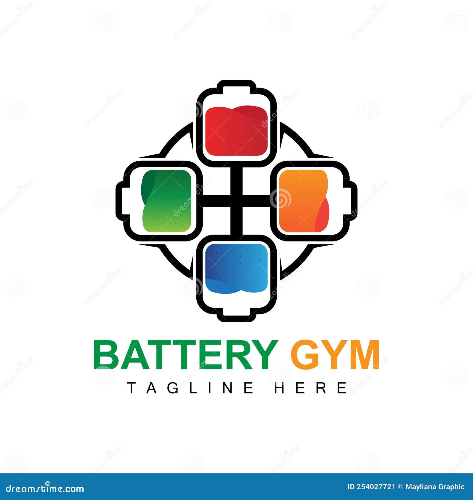 Battery Logo Design, Technology Charging Illustration, Company Brand ...