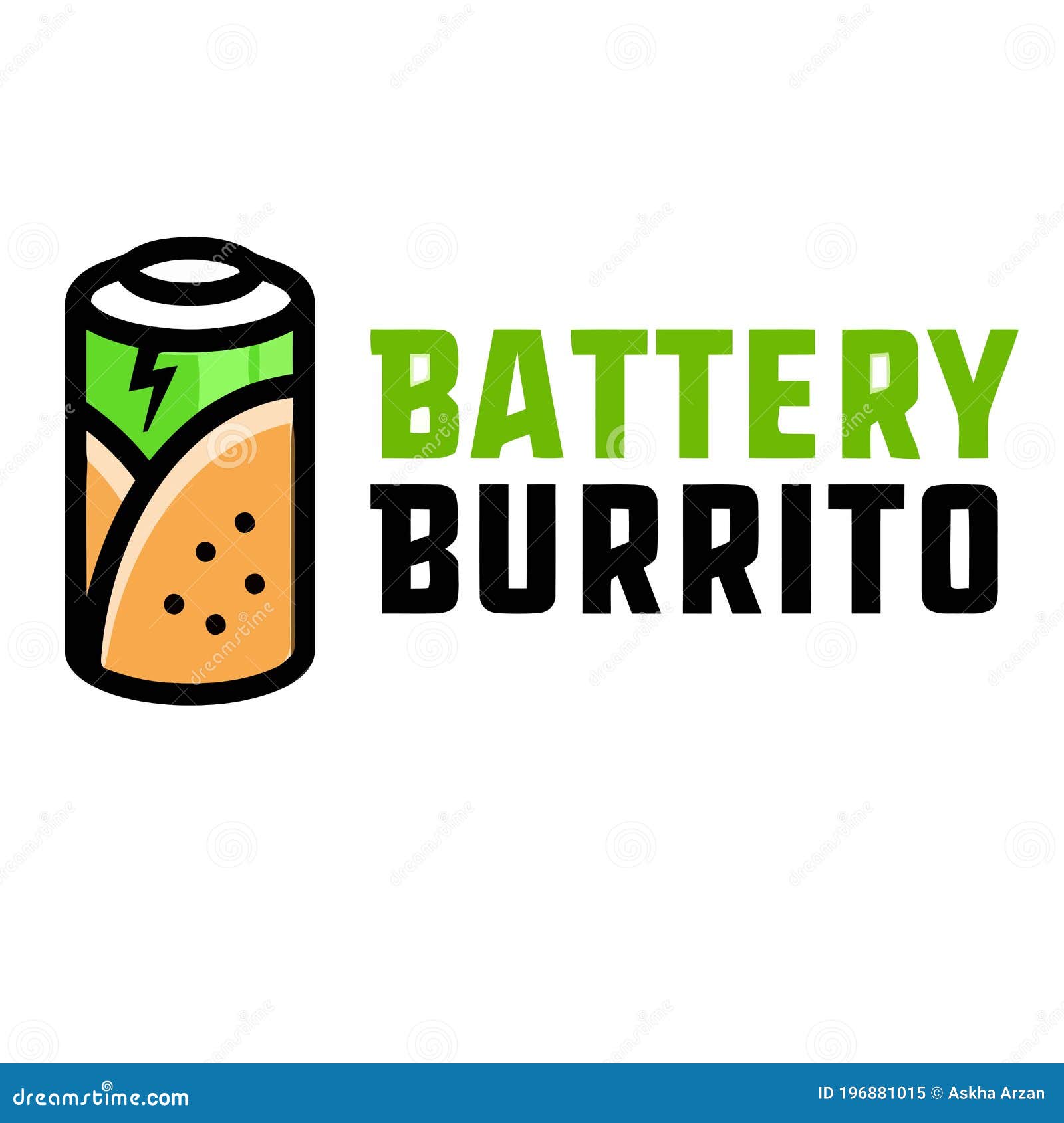 Battery logo design vector stock vector. Illustration of bolt - 196881015