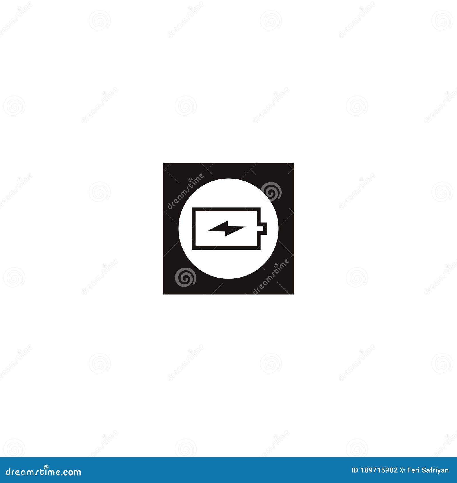 Battery logo vector icon stock illustration. Illustration of indicator ...