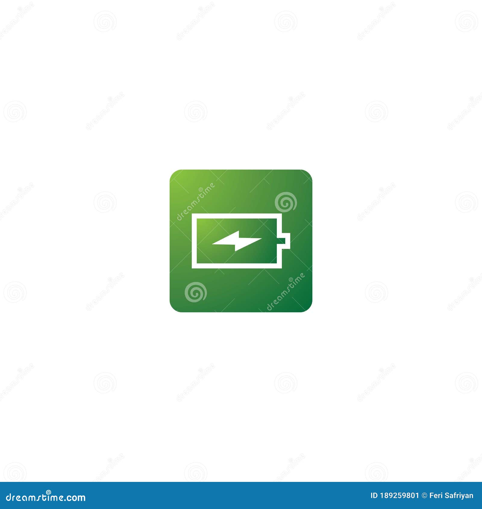 Battery logo vector icon stock illustration. Illustration of icon ...