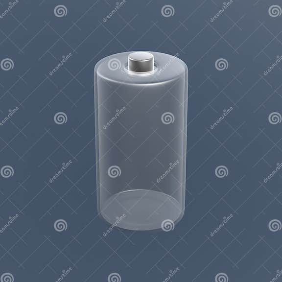 Battery with no power stock illustration. Illustration of full - 17802925