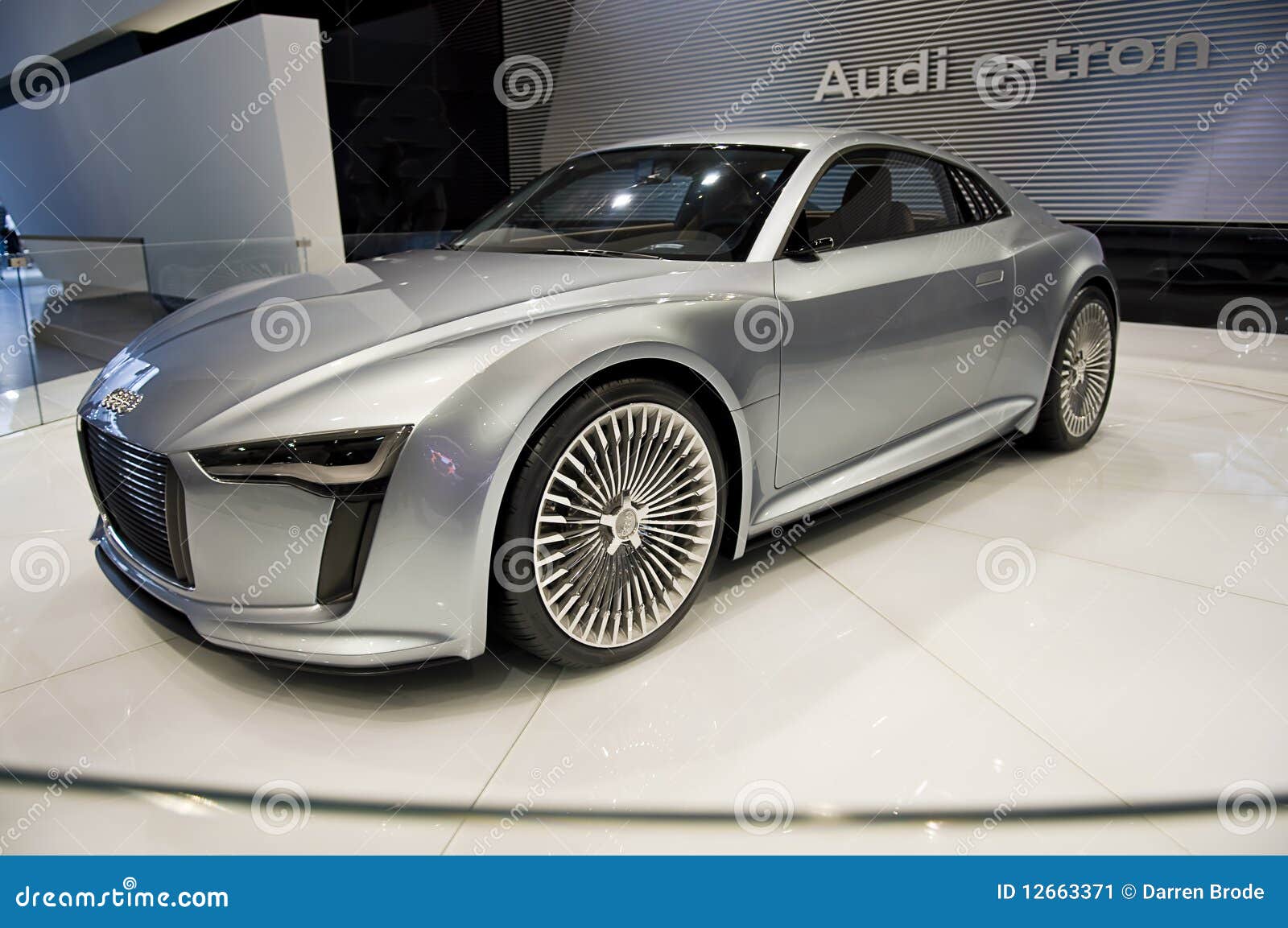 Battery Operated Concept Car Editorial Photo - Image of battery ...