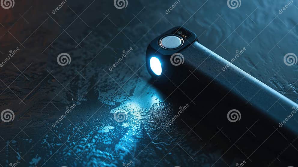 Battery Pack with Built-in Flashlight, Highlighting Versatility ...