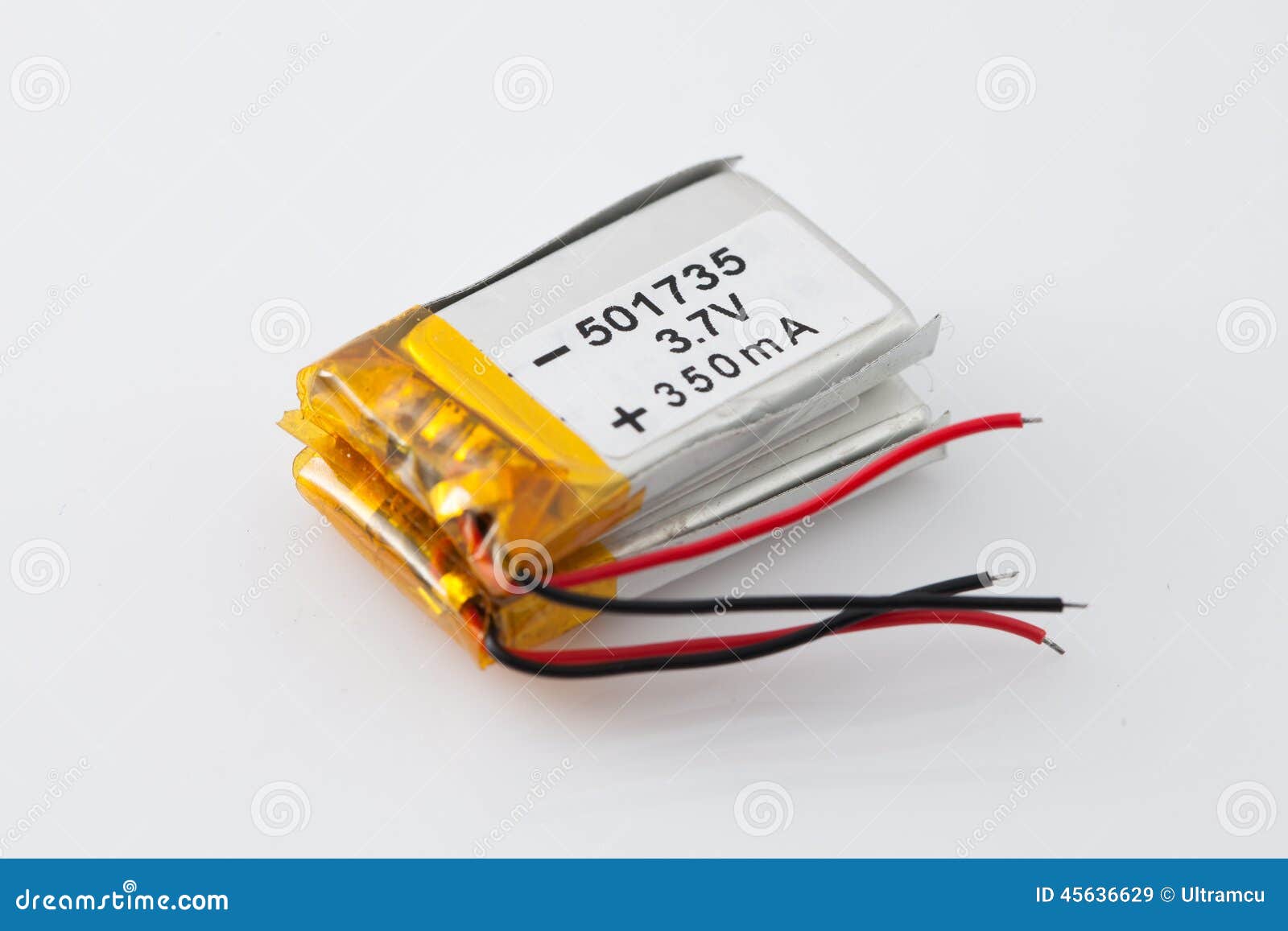 Battery Pack on White Background Stock Image - Image of lithium ...