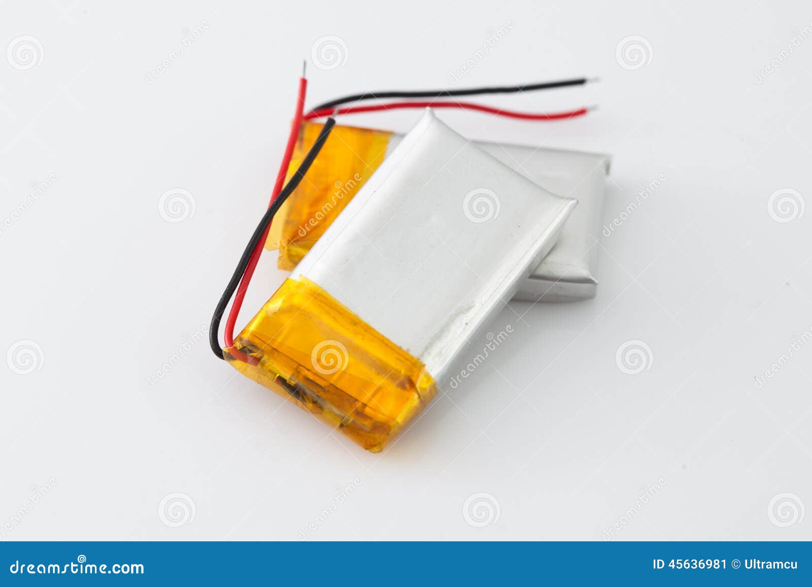 Battery Pack on White Background Stock Image - Image of electricity ...