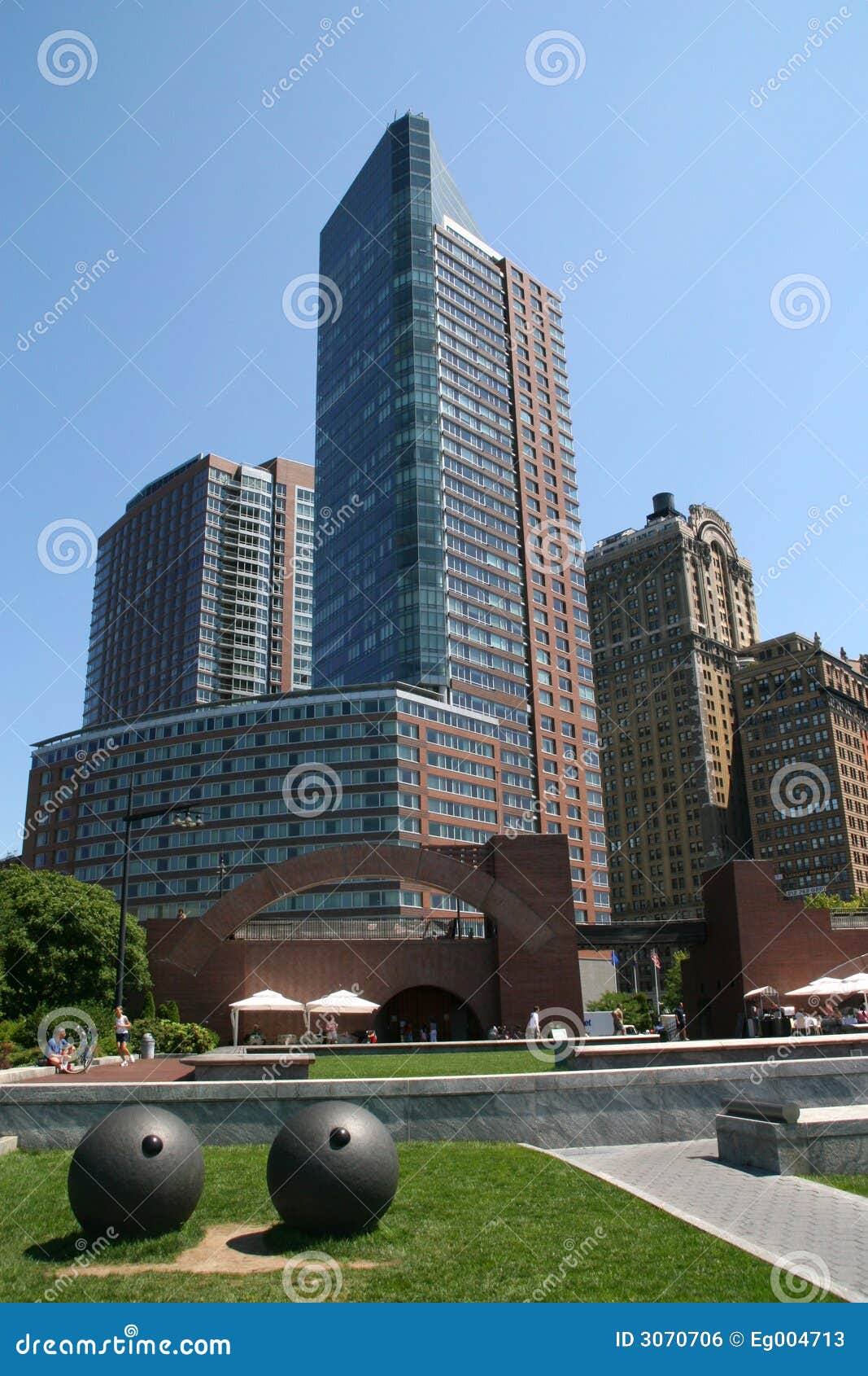 Battery Park stock photo. Image of jersey, center, building - 3070706