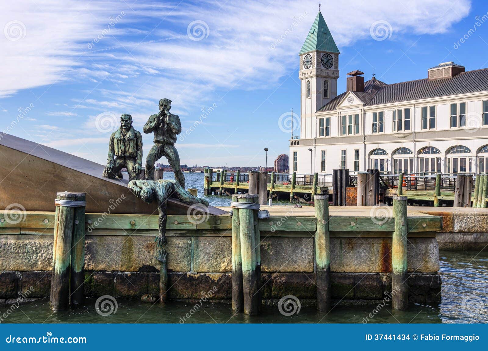 Battery Park,New York editorial stock image. Image of city - 37441434