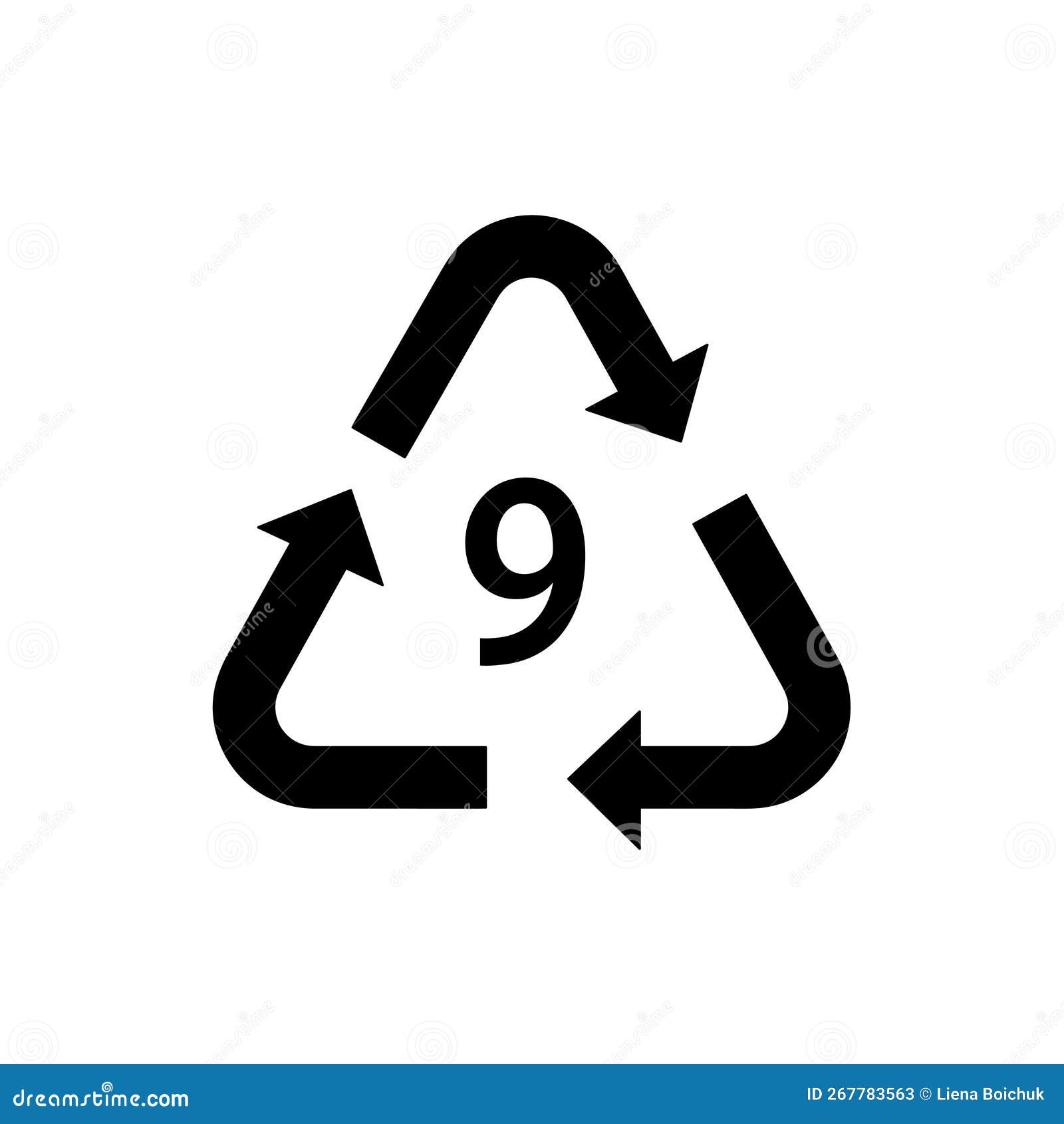 Battery Recycling Code 9, Alkaline Batteries Symbol, Ecology Recycling ...