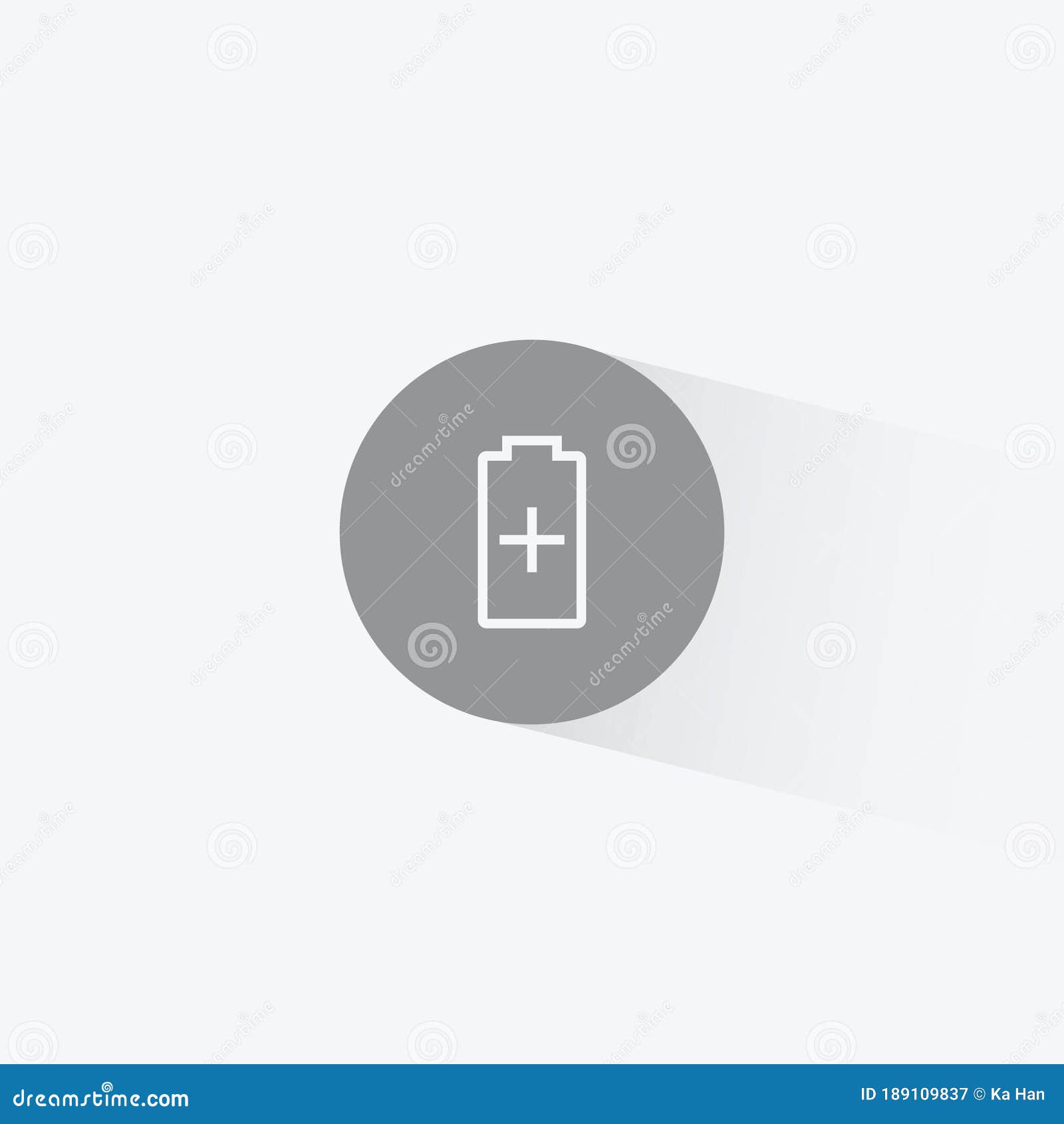 Battery Saver Icon Vector Illustration in Trendy Flat Style Stock ...