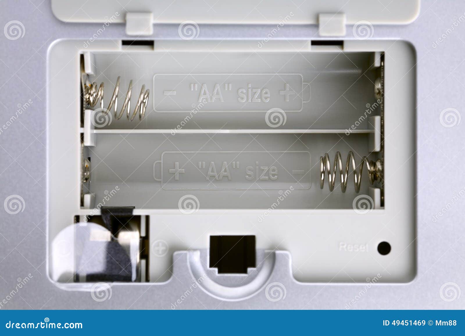 Battery slot stock image. Image of shot, electrical, battery - 49451469