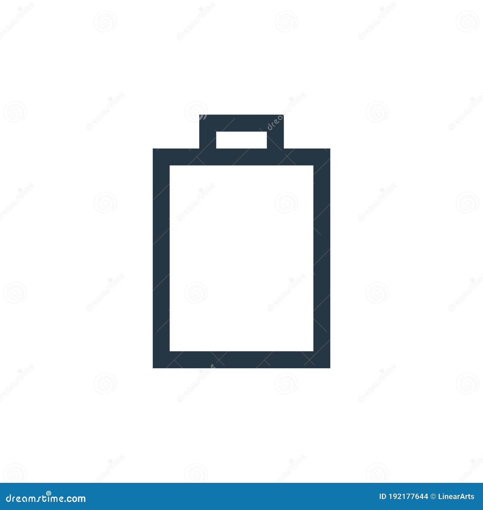 Battery Status Icon Vector from Basic Ui Concept. Thin Line ...