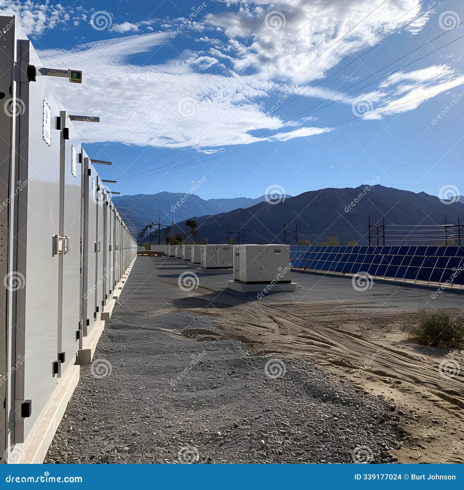 Backup Power Supply Alternative Source 3d Rendering Royalty-Free Stock ...