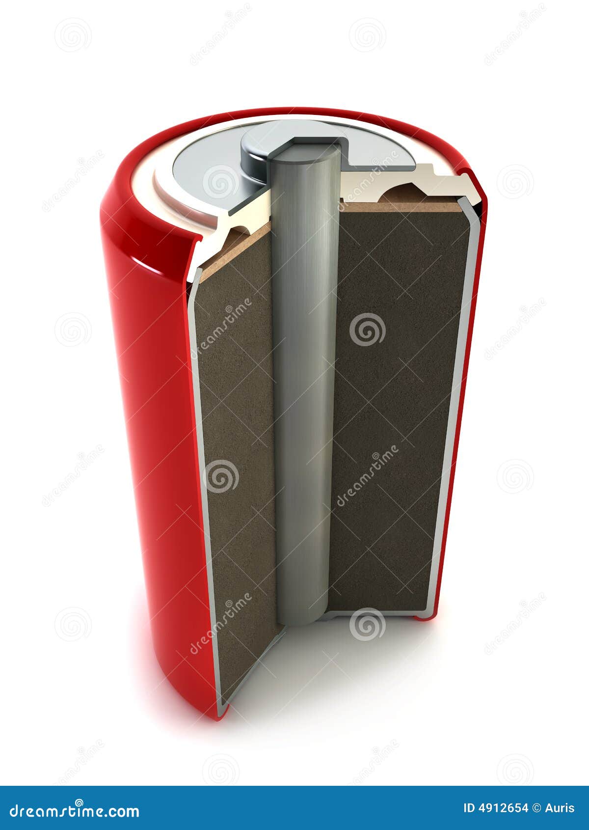Battery structure stock illustration. Illustration of store - 4912654