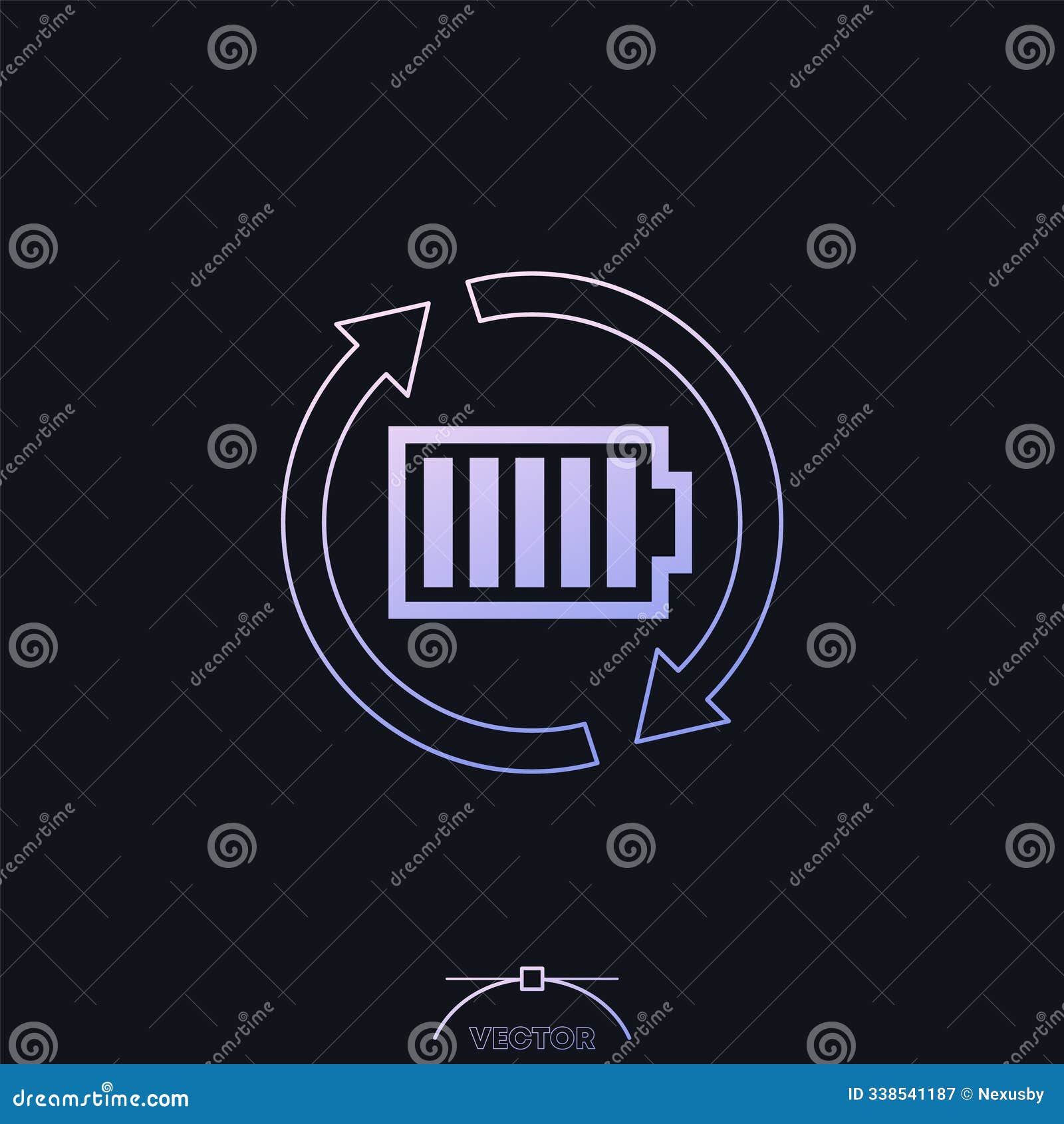 Swap Icon Outline Collection In Black Vector Illustration ...