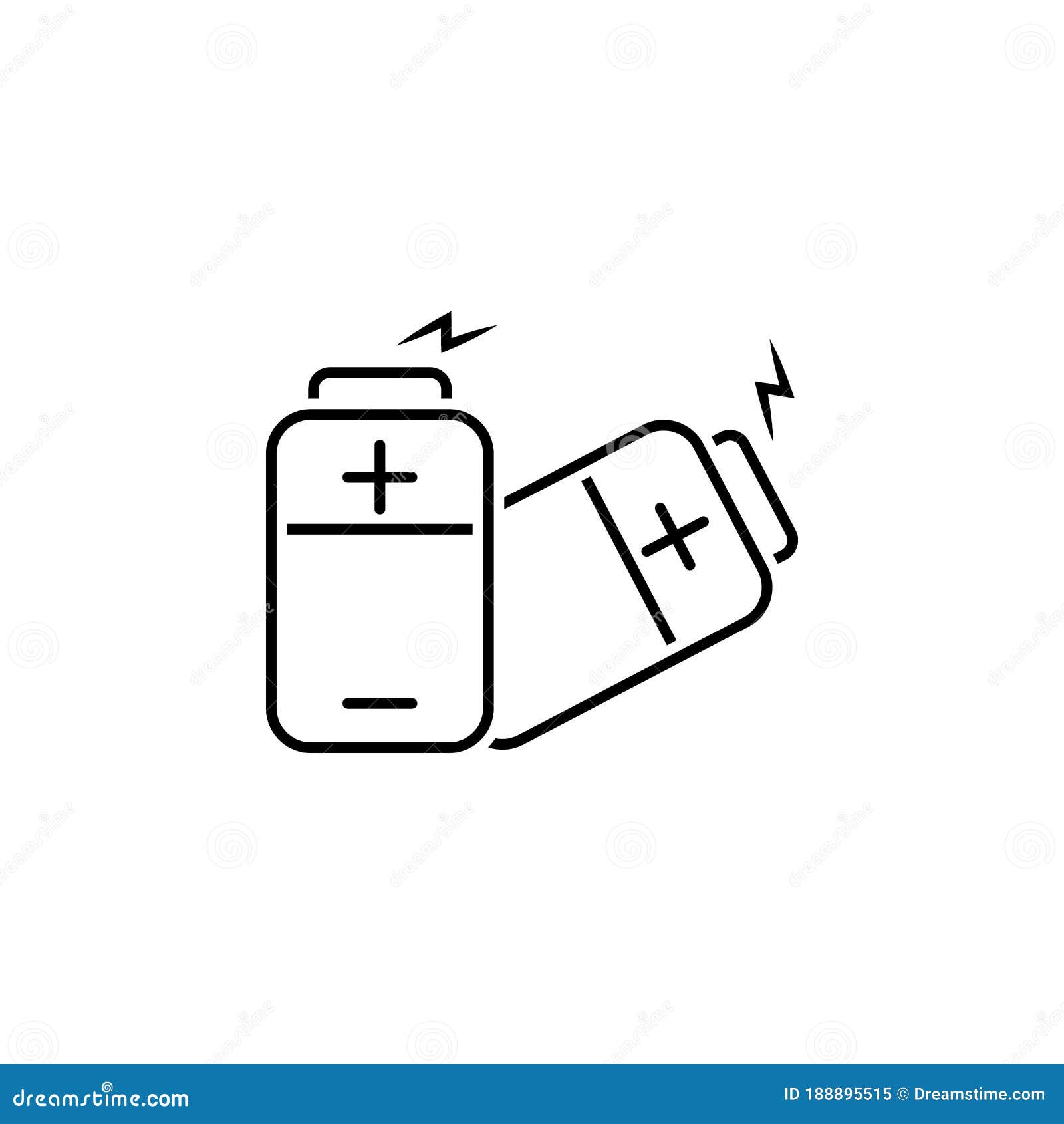 Battery, Technology, Electronics Icon. Element of Earth Pollution Icon ...