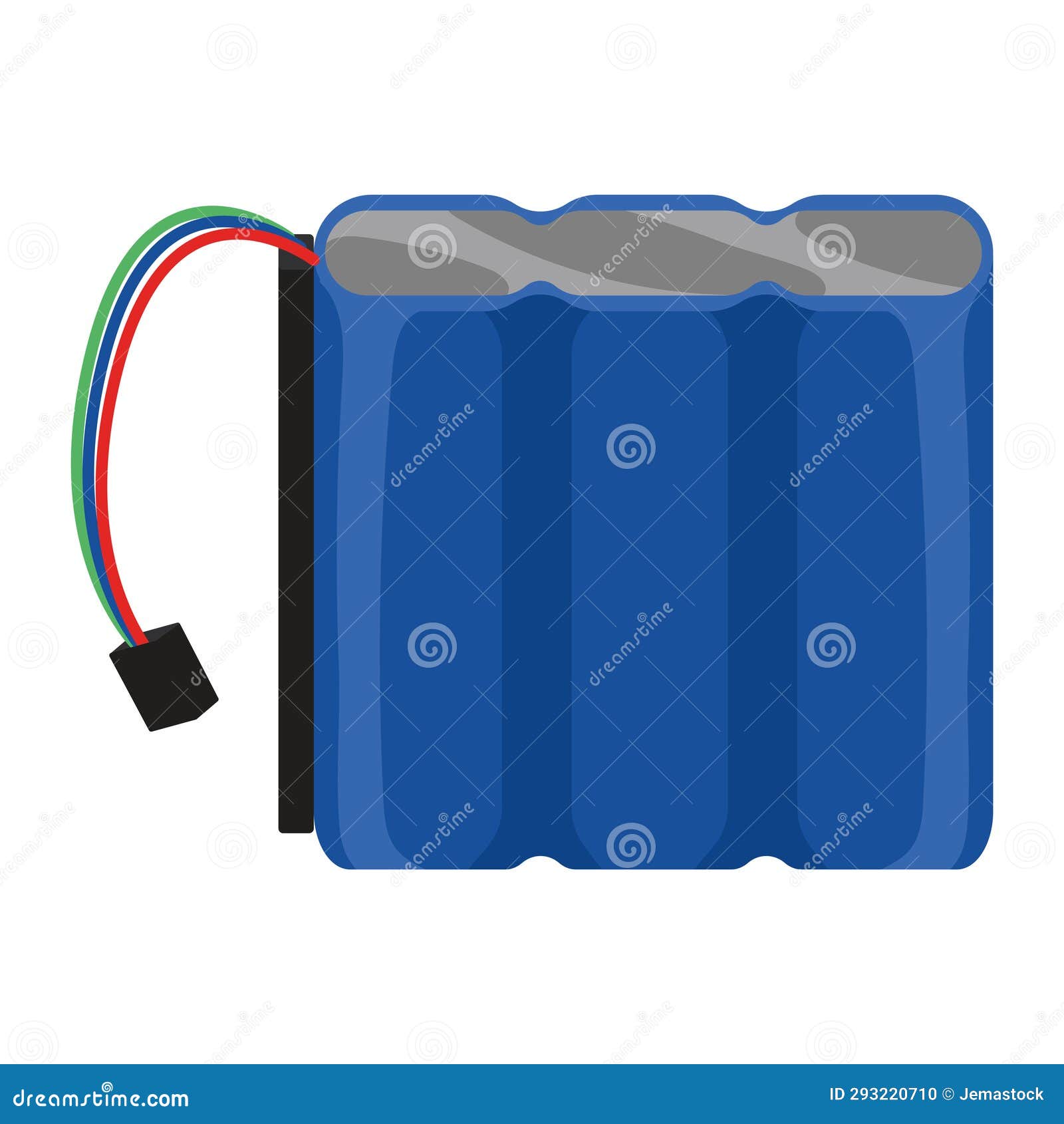 Battery Technology Illustration Stock Vector - Illustration of ...