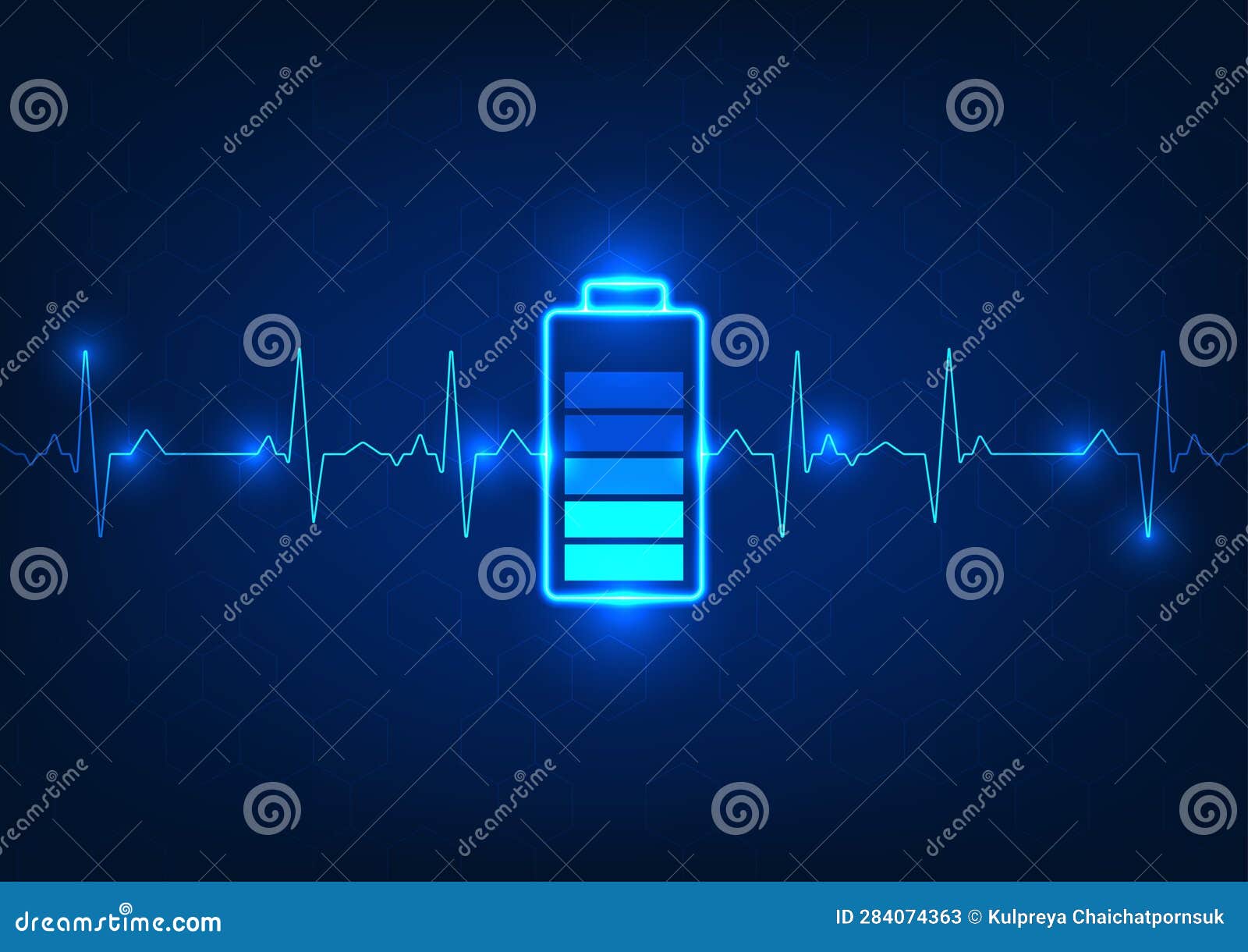 Battery Technology and Waves that Overlap Each Other Gracefully in a ...