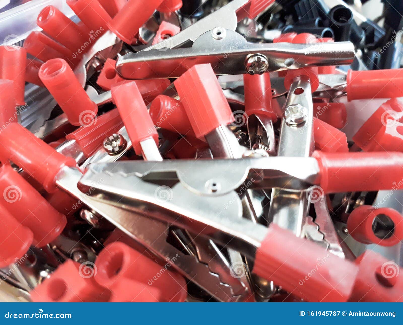 Battery Terminal, Battery Terminal For Background, Top View Of Battery ...