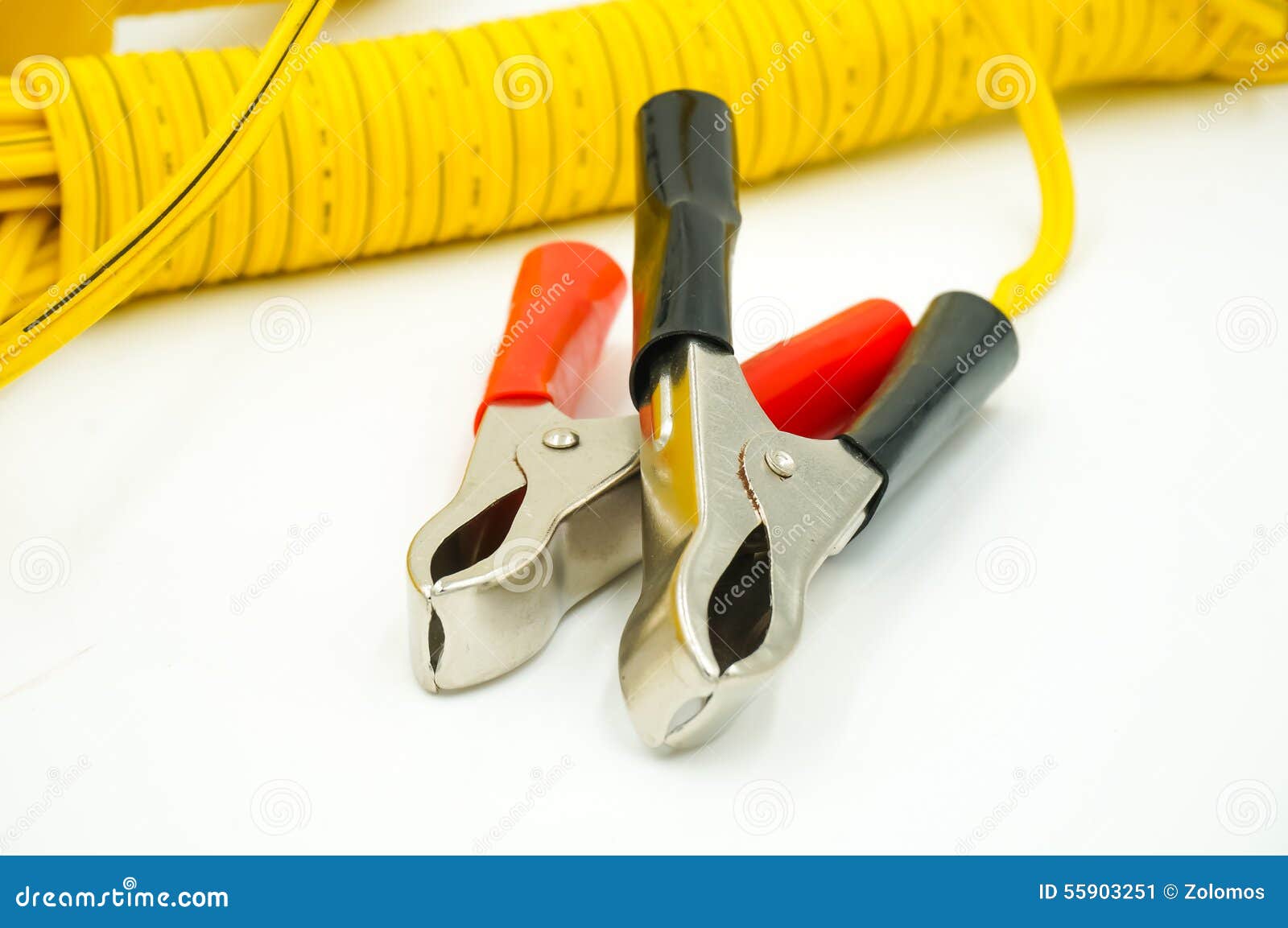 Battery terminals stock image. Image of power, negative - 55903251