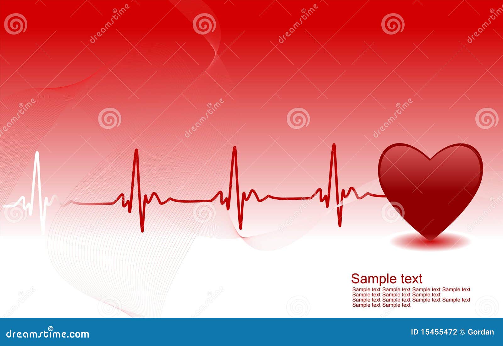 Battito cardiaco illustrazione di stock. Illustrazione di sussidio ...