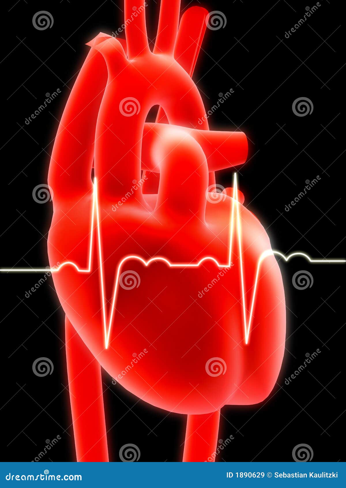 Battito cardiaco illustrazione di stock. Illustrazione di sano - 1890629