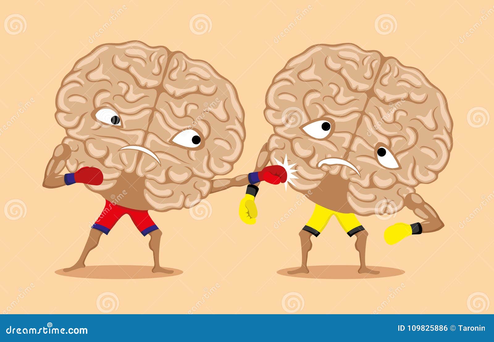 Battle of brains. stock vector. Illustration of background - 109825886 Battle of brains. stock vector. Illustration of background - 109825886