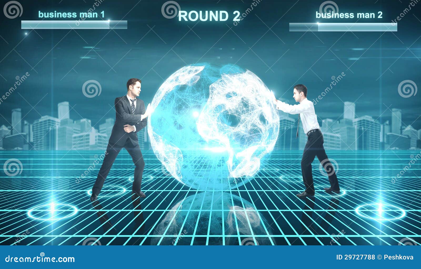 Battle in cyberspace stock photo. Image of communication - 29727788