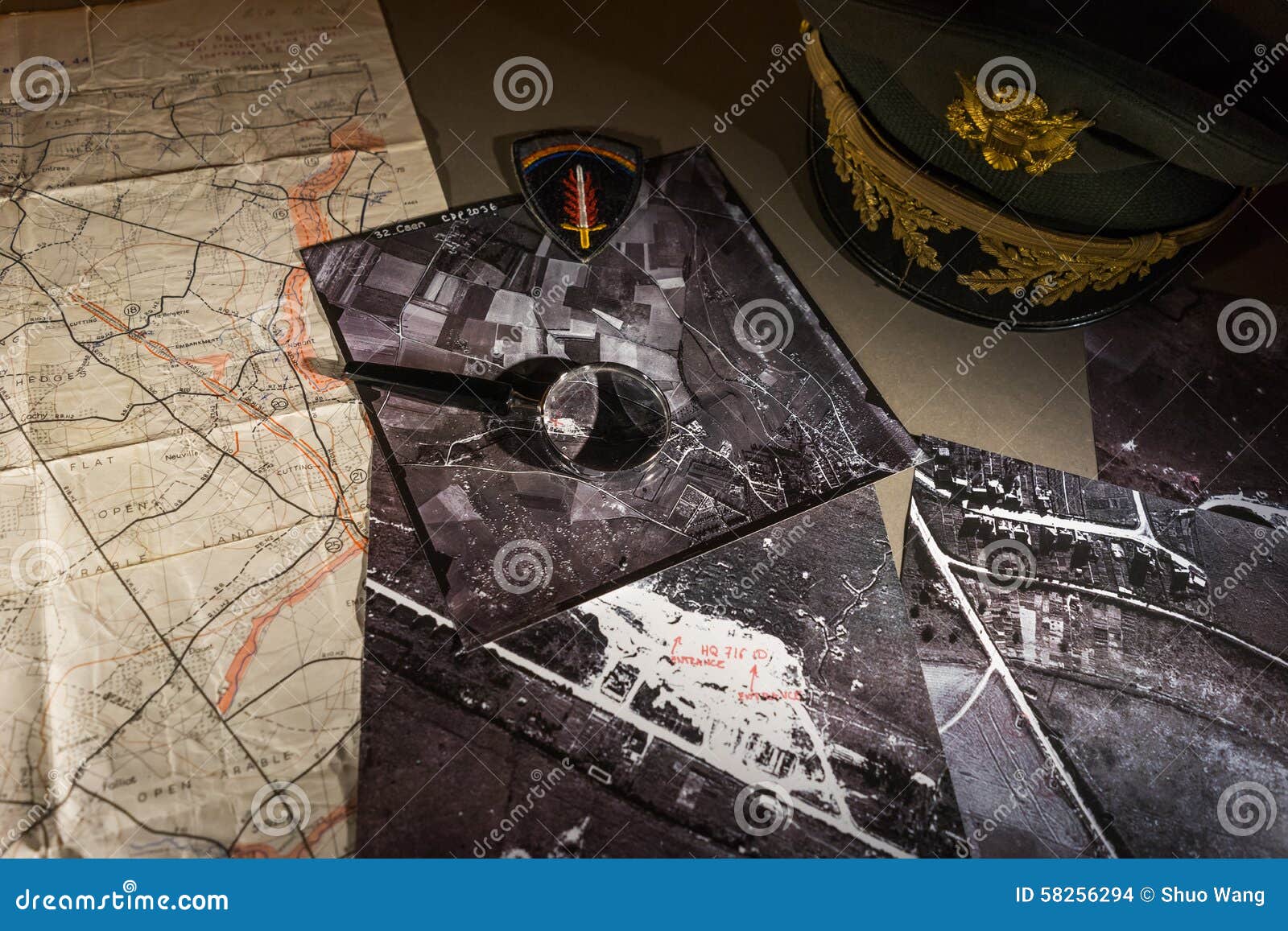 A battle command scene editorial stock image. Image of book - 58256294